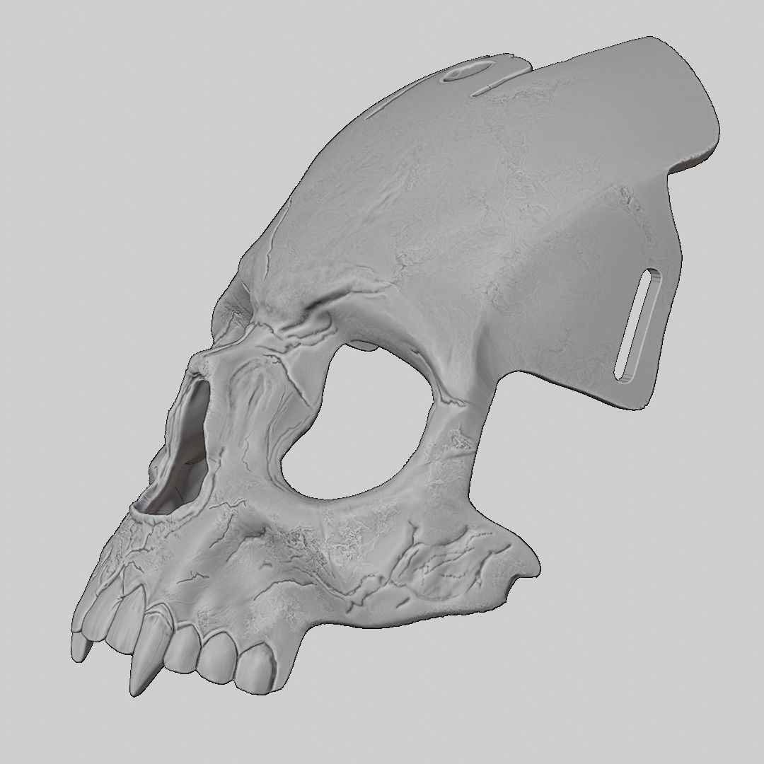 Death Knight Mask from Escape From Tarkov game for 3D Printing 3D model ...