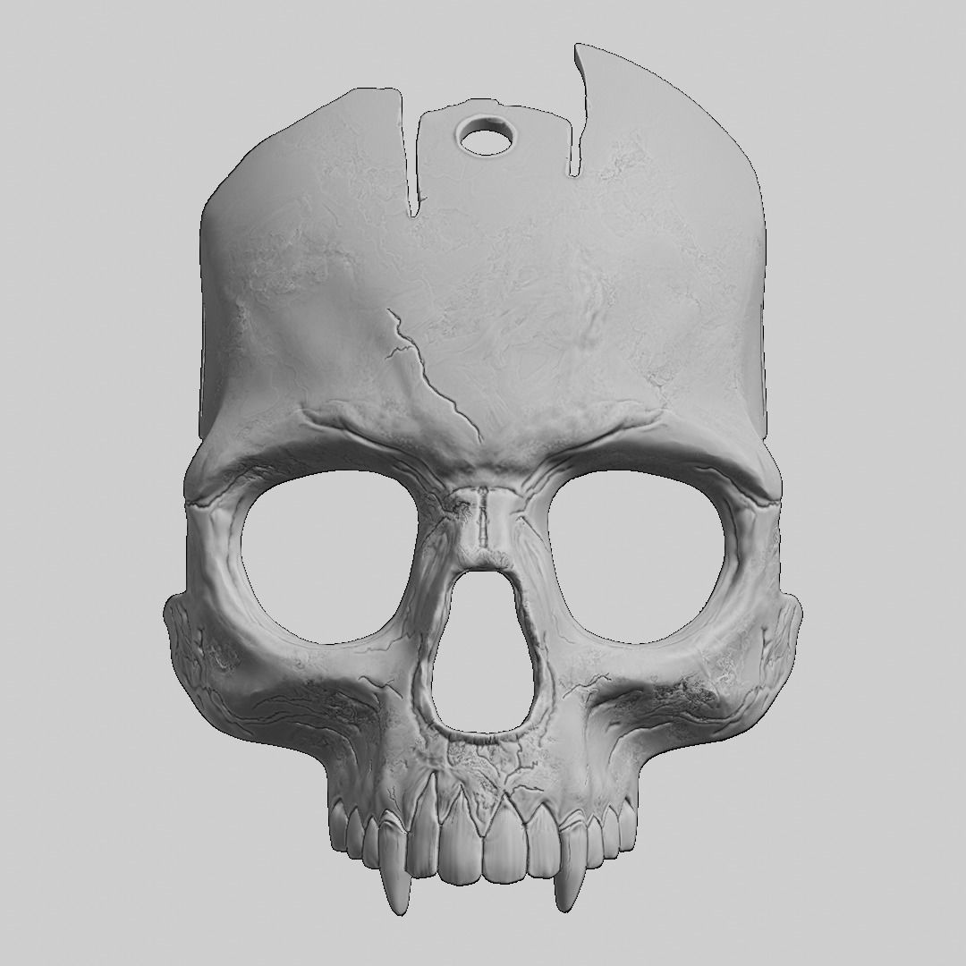 Death Knight Mask from Escape From Tarkov game for 3D Printing 3D model ...