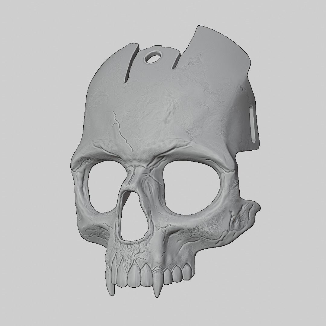 Death Knight Mask from Escape From Tarkov game for 3D Printing 3D model ...