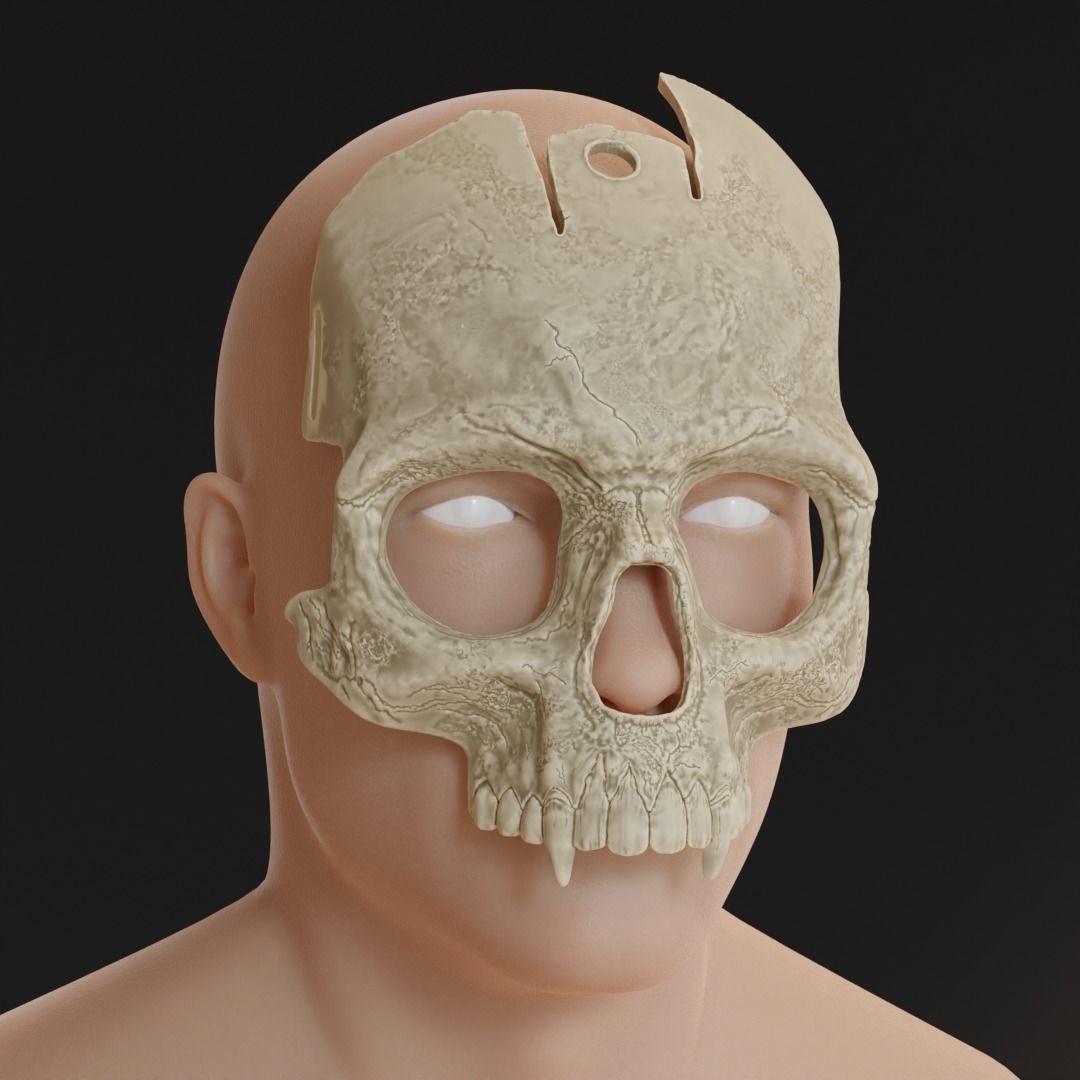 Death Knight Mask from Escape From Tarkov game for 3D Printing 3D model ...
