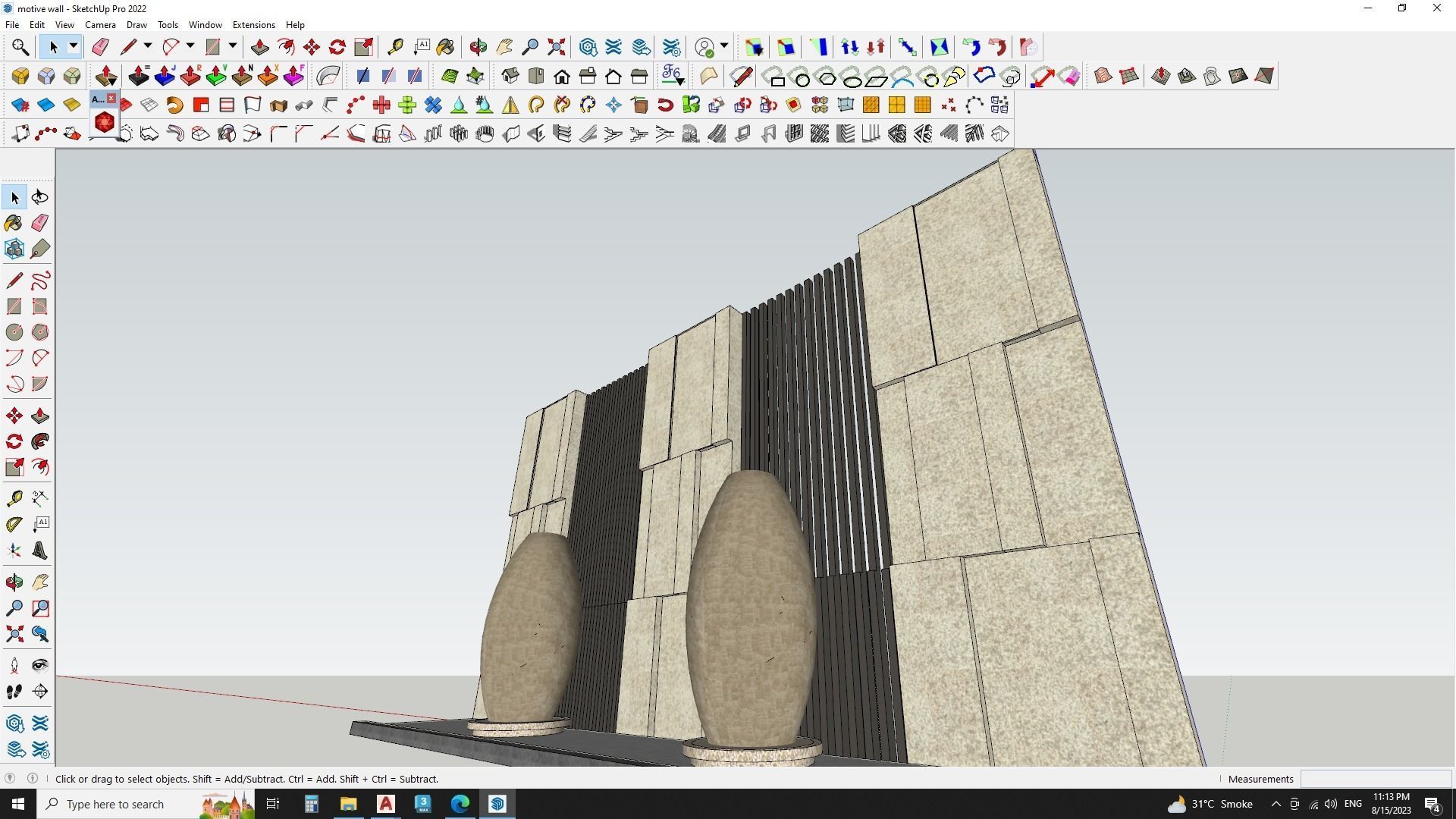 3d motive wall 3D model | CGTrader