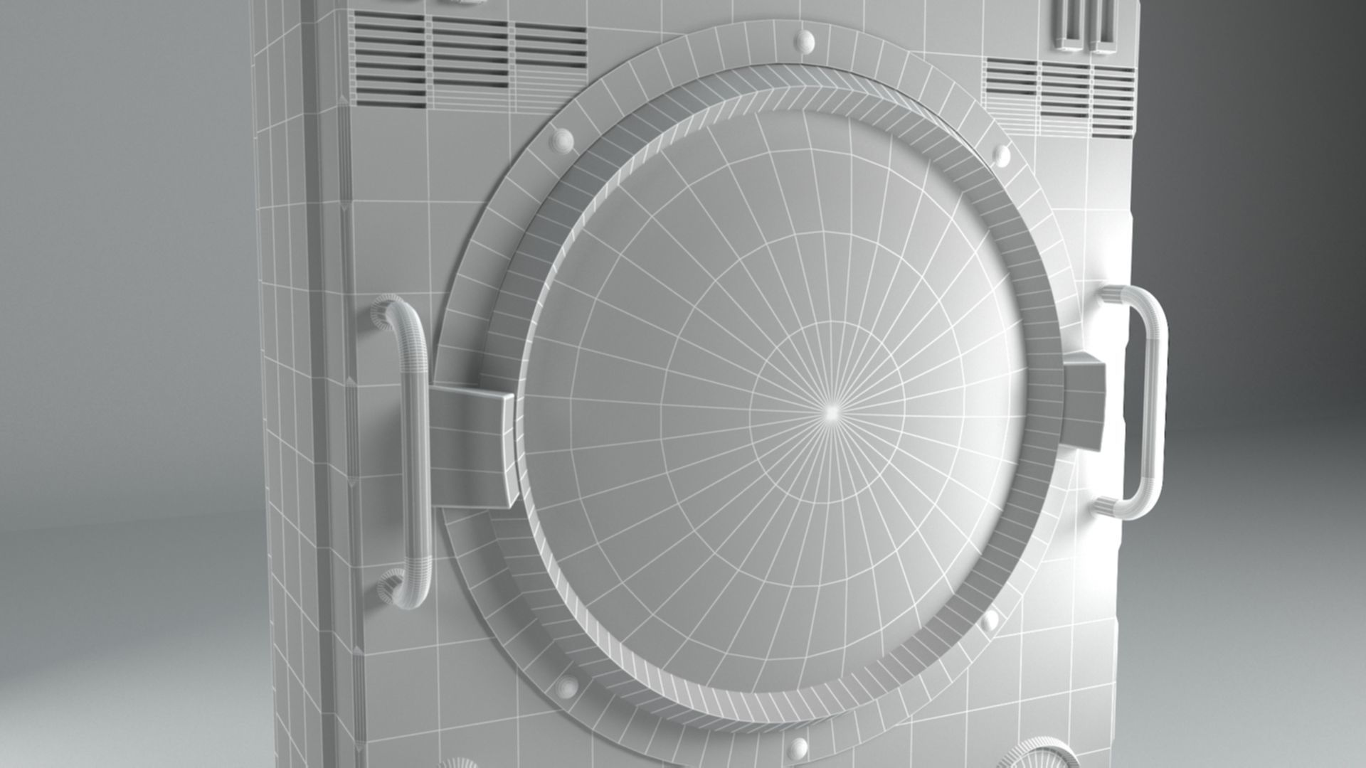 Old Radar 3D model | CGTrader