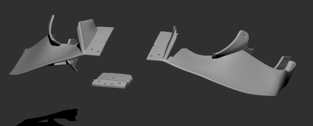 R1-2021-M1 type fixed wings 3D print model 3D model 3D printable | CGTrader