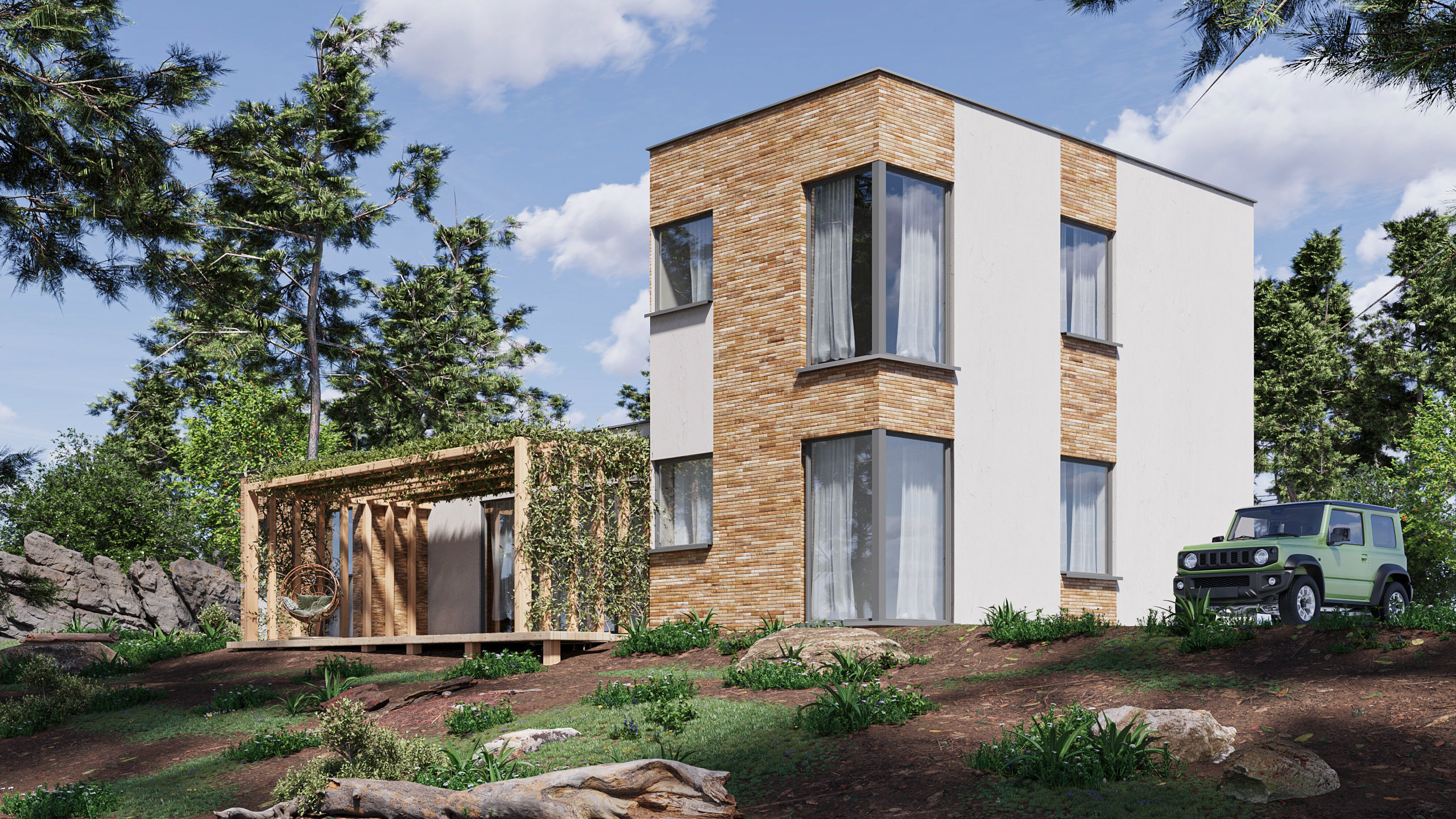 Forest House 3D model | CGTrader