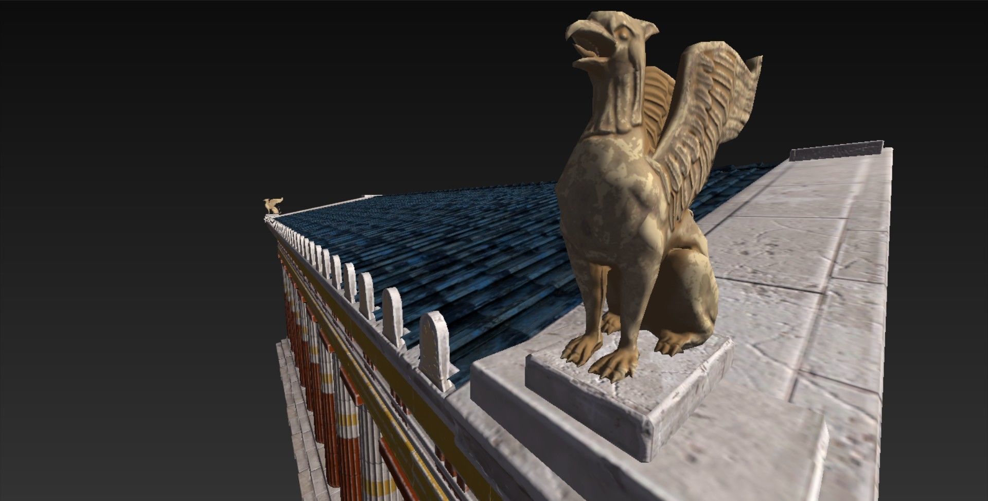 3D model Historical Greek Temple 3 VR / AR / low-poly | CGTrader