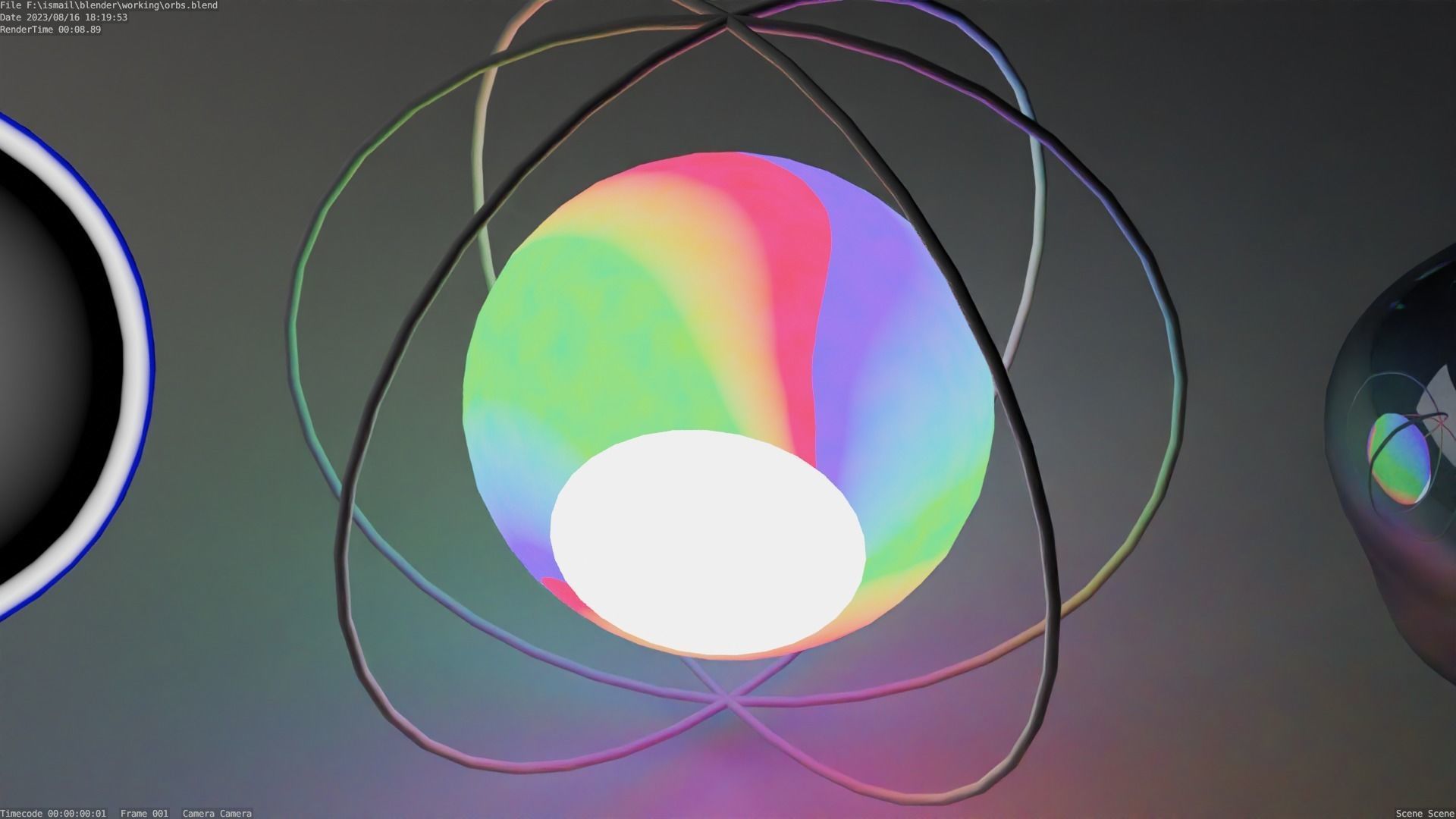 Texture creative orbs VR / AR / low-poly | CGTrader