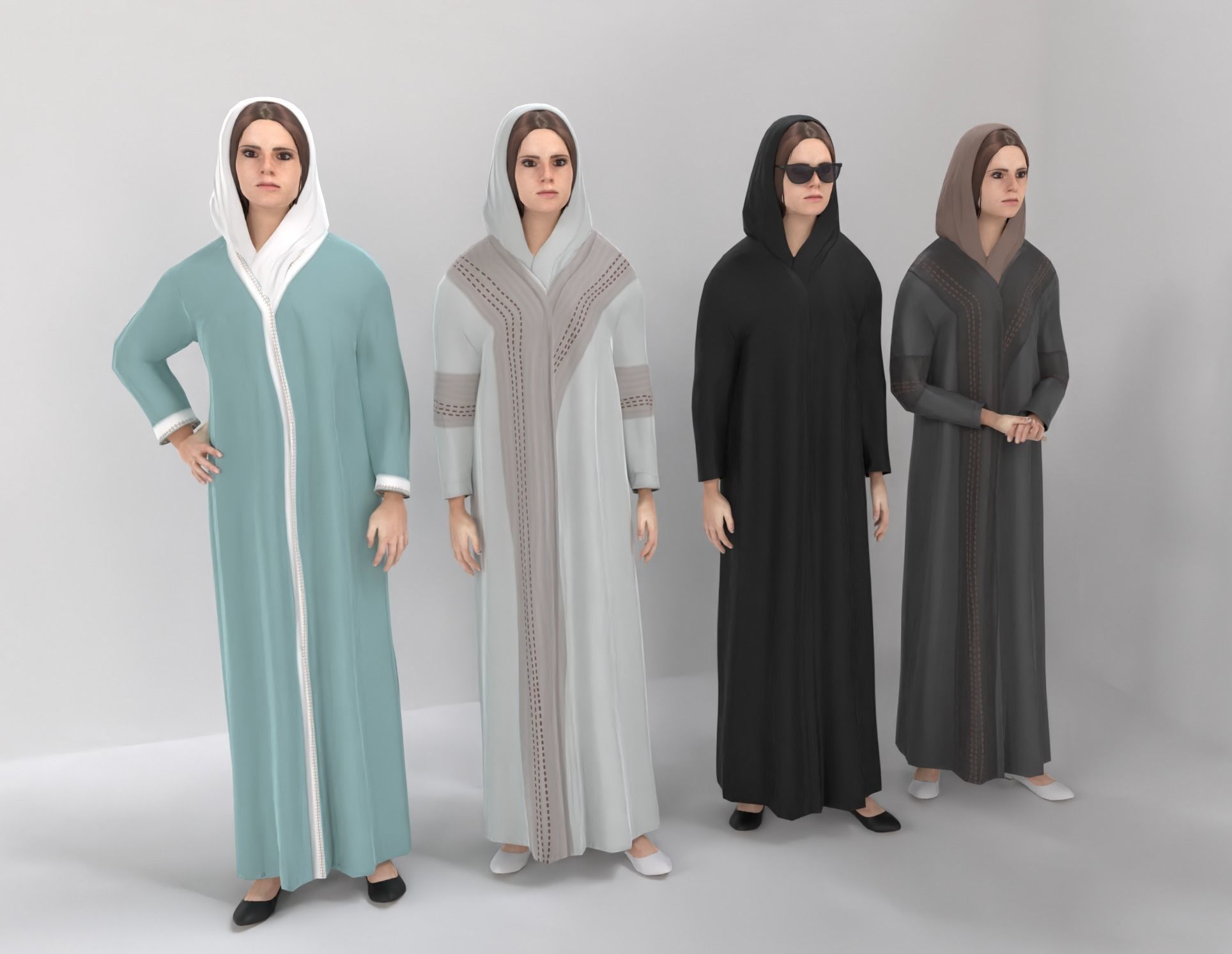 Arab Woman 3D model | CGTrader
