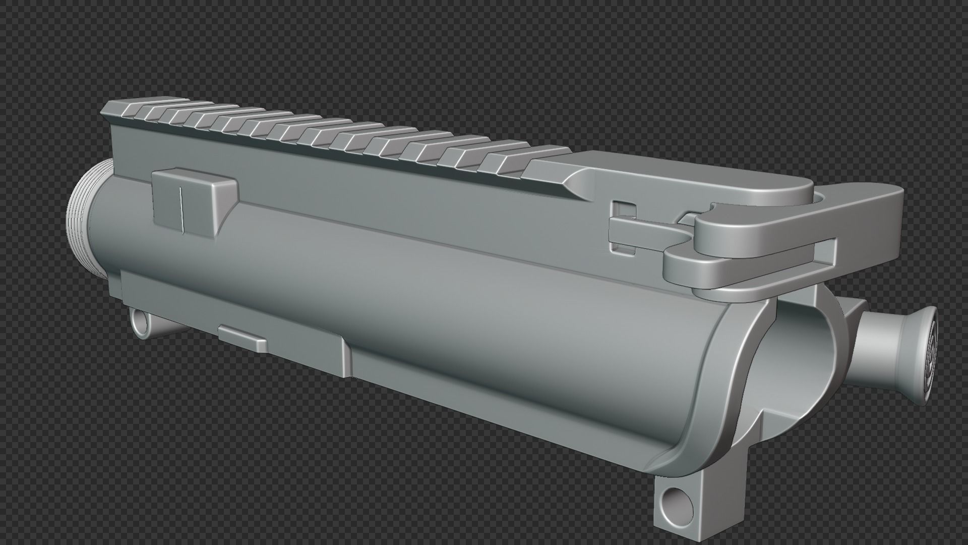 3D model AR-15 A3 Upper Receiver VR / AR / low-poly | CGTrader