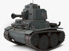 3D model Meng German Light Panzer 38T World War Toons VR / AR / low ...