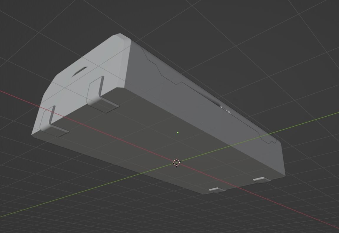 Tech Crate free 3D model | CGTrader