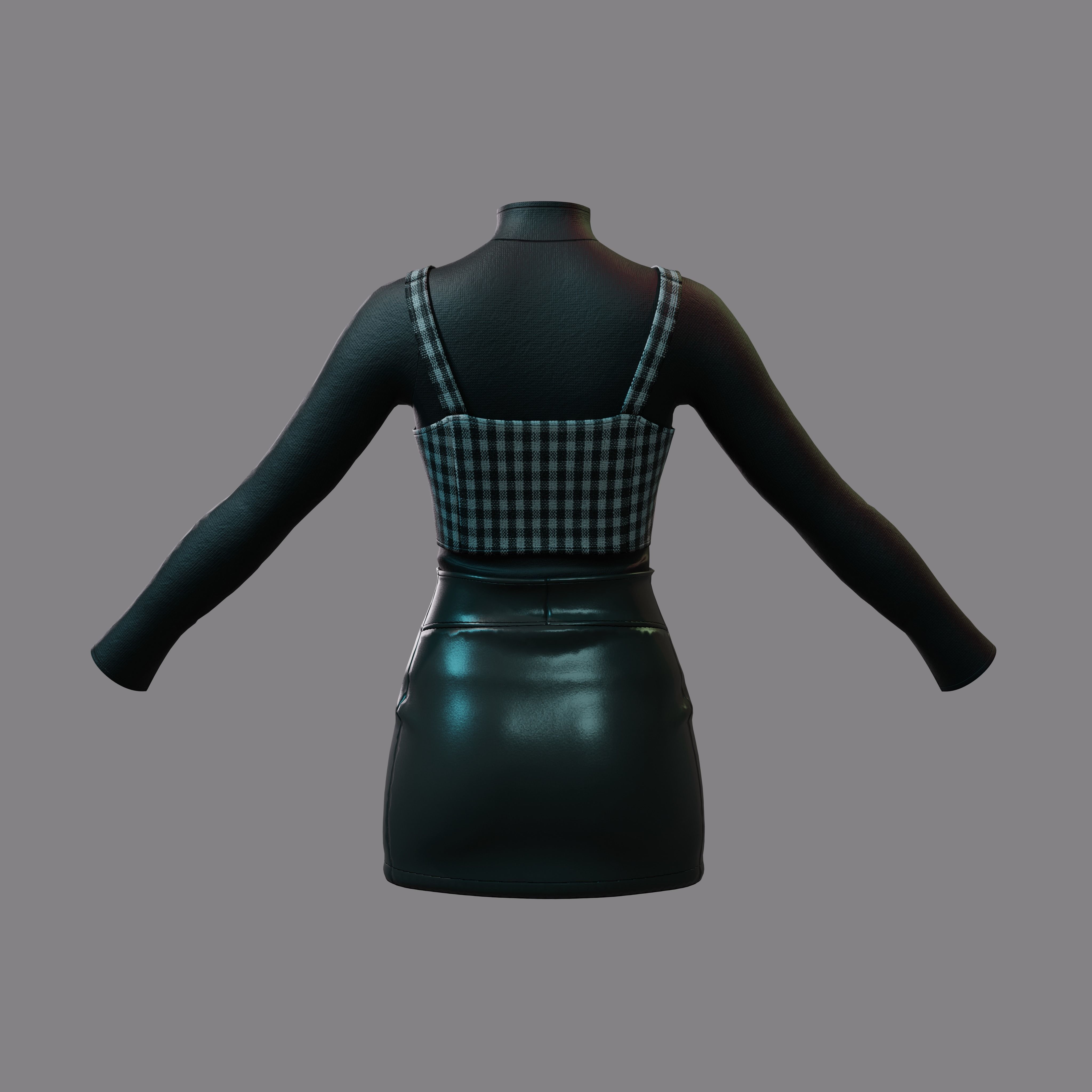 Simple Outfit 3D model | CGTrader