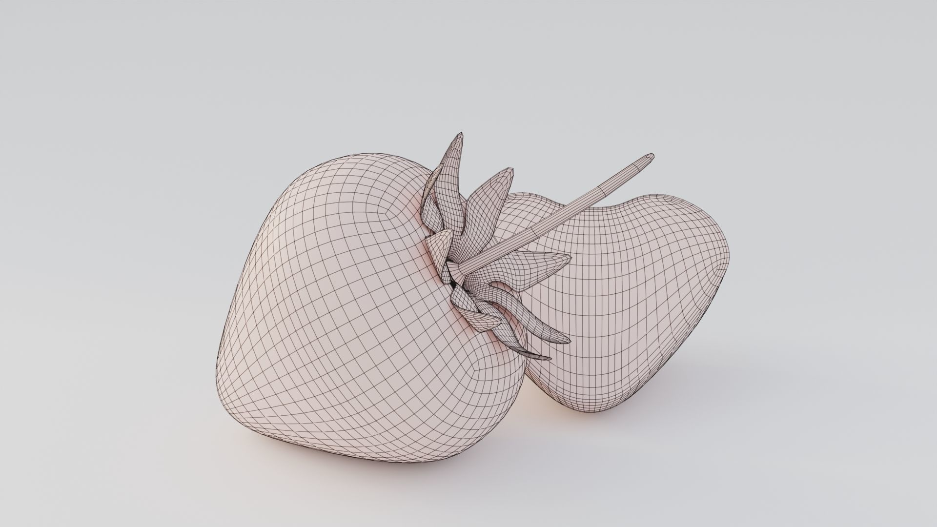 3D model Realistic Strawberry VR / AR / low-poly | CGTrader