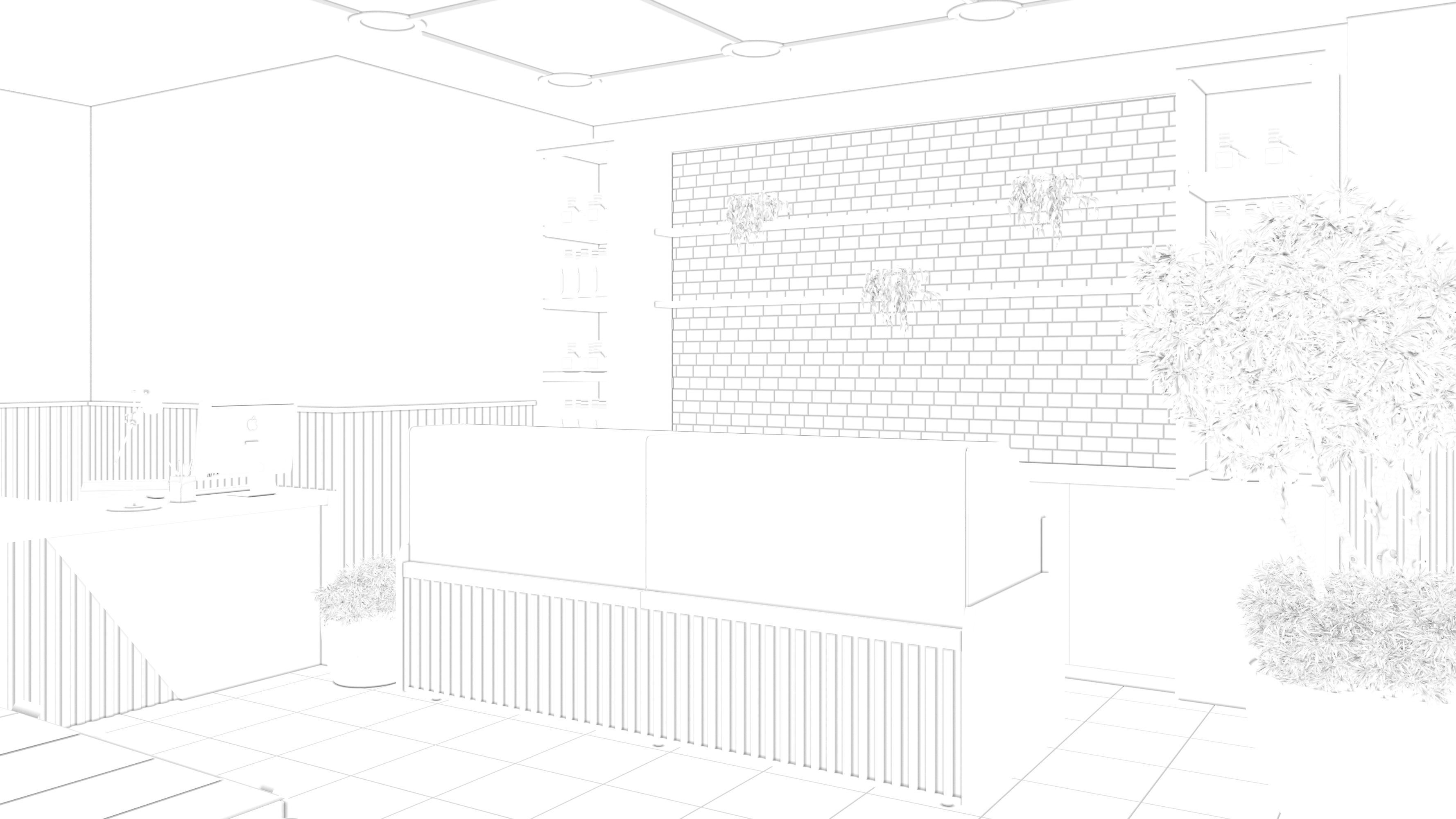 Butcher Shop Design 3D model | CGTrader