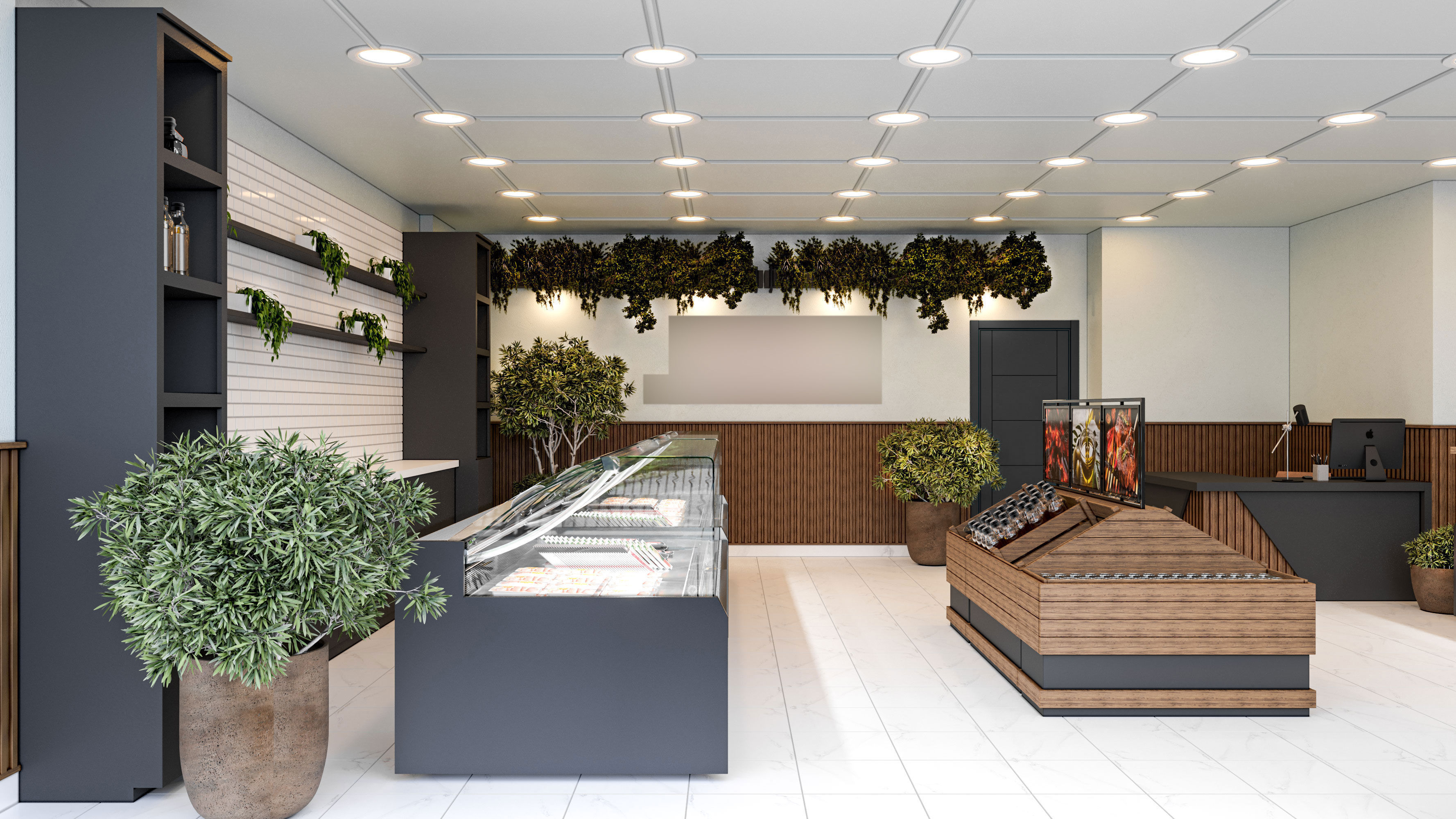 Butcher Shop Design 3D model | CGTrader