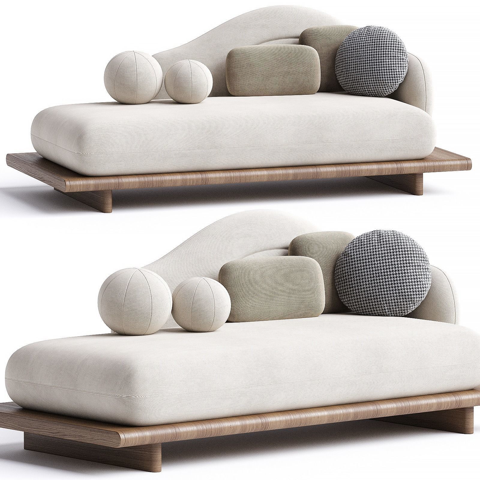 Mousse Daybed 3D MODEL 3D model | CGTrader