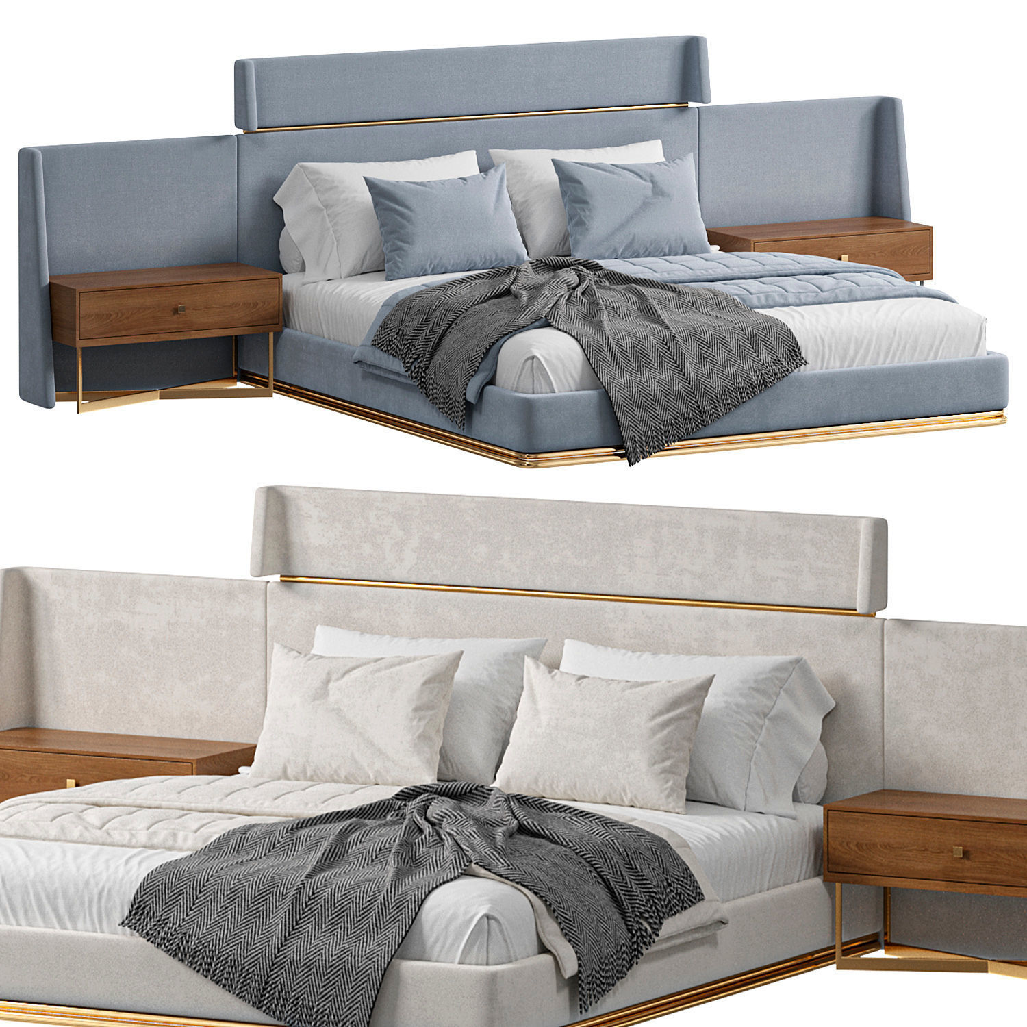 Preston bed by Neopoliscasa 3D model | CGTrader