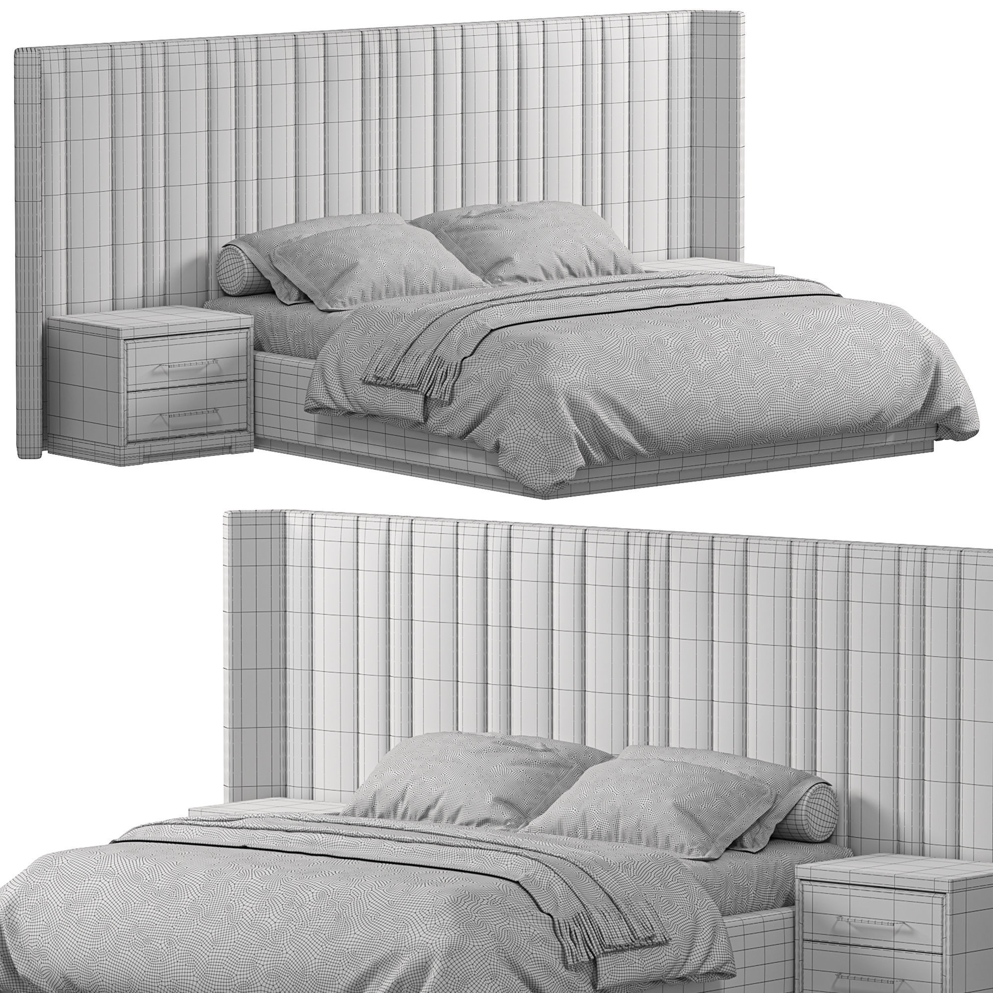 Casa Bed By CAVIO 3D model | CGTrader