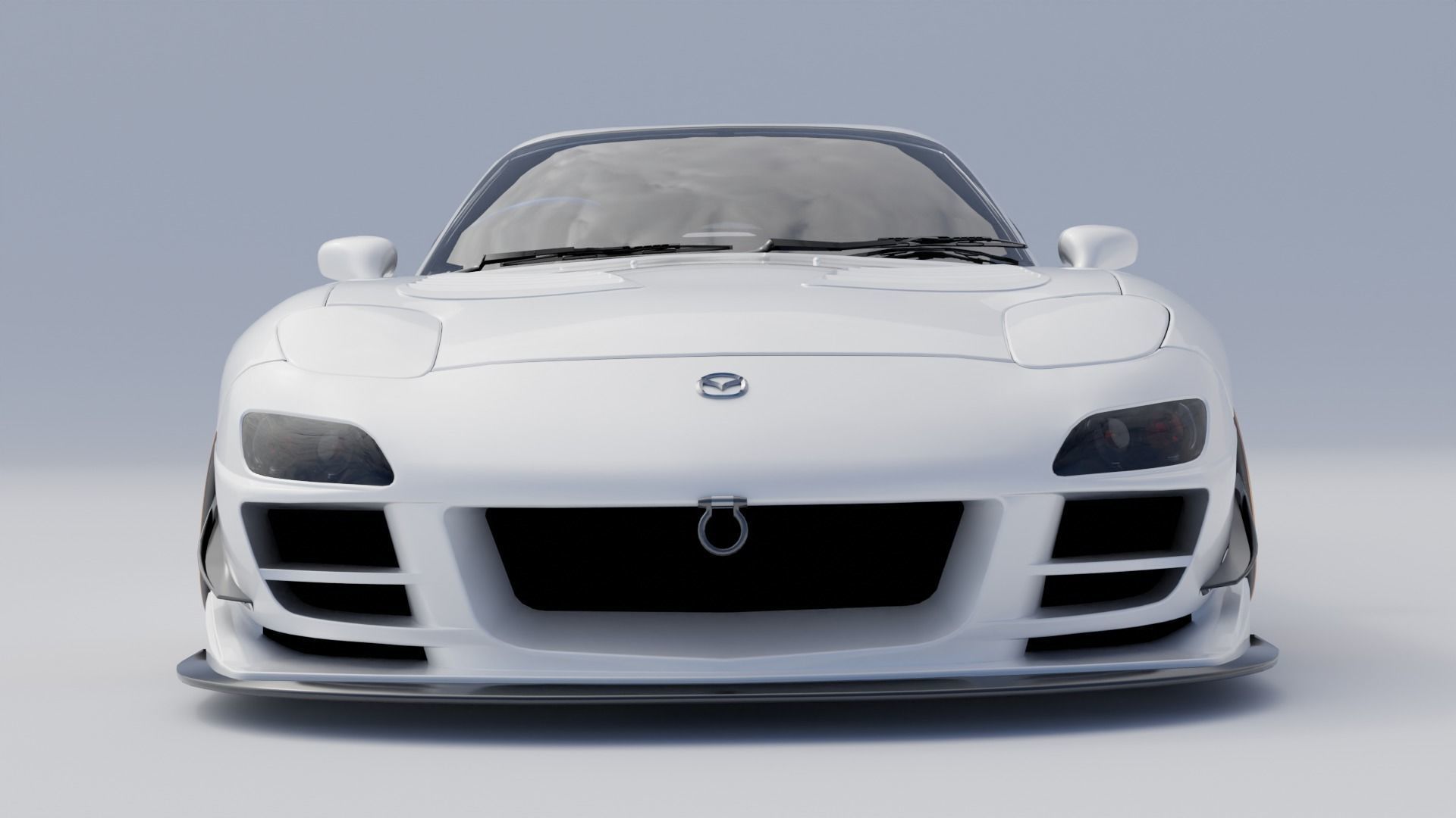 Mazda RX7 Highpoly 3D Model 3D model | CGTrader