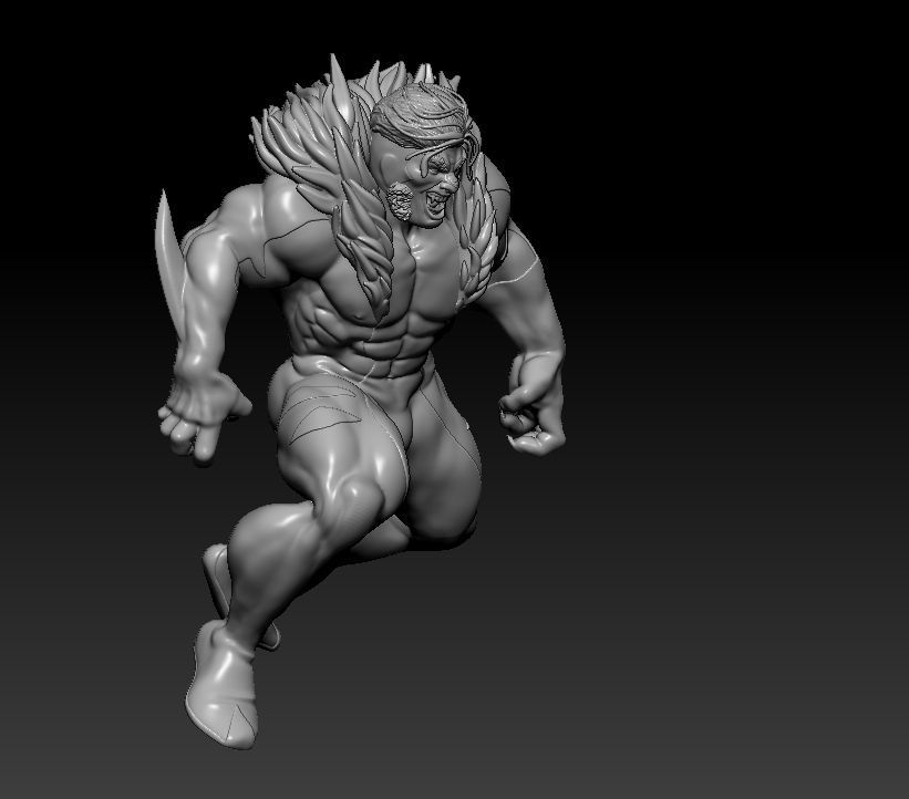 SABERTOOTH 3D PRINT STL file 3D model 3D printable | CGTrader
