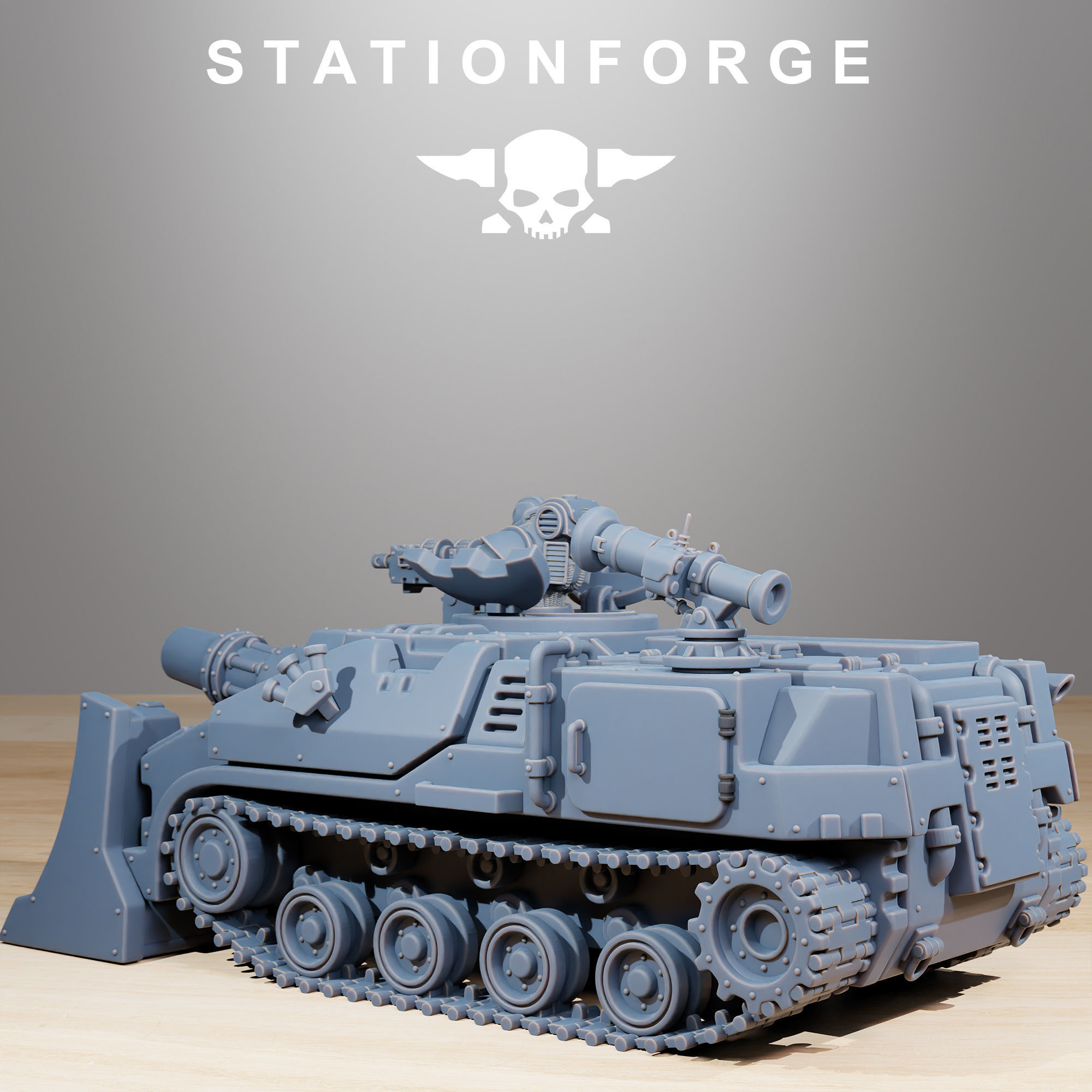 Socratis Vanguard Tank 3D model 3D printable | CGTrader