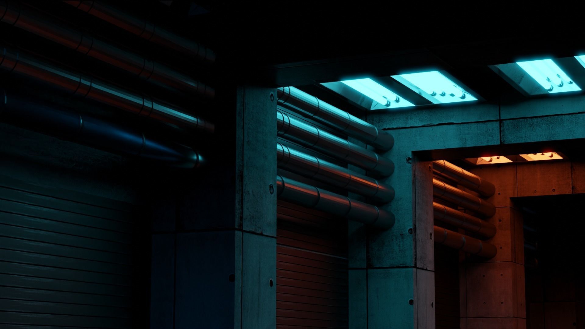 Car Garage 3 Version 3D Blender File 3D model | CGTrader