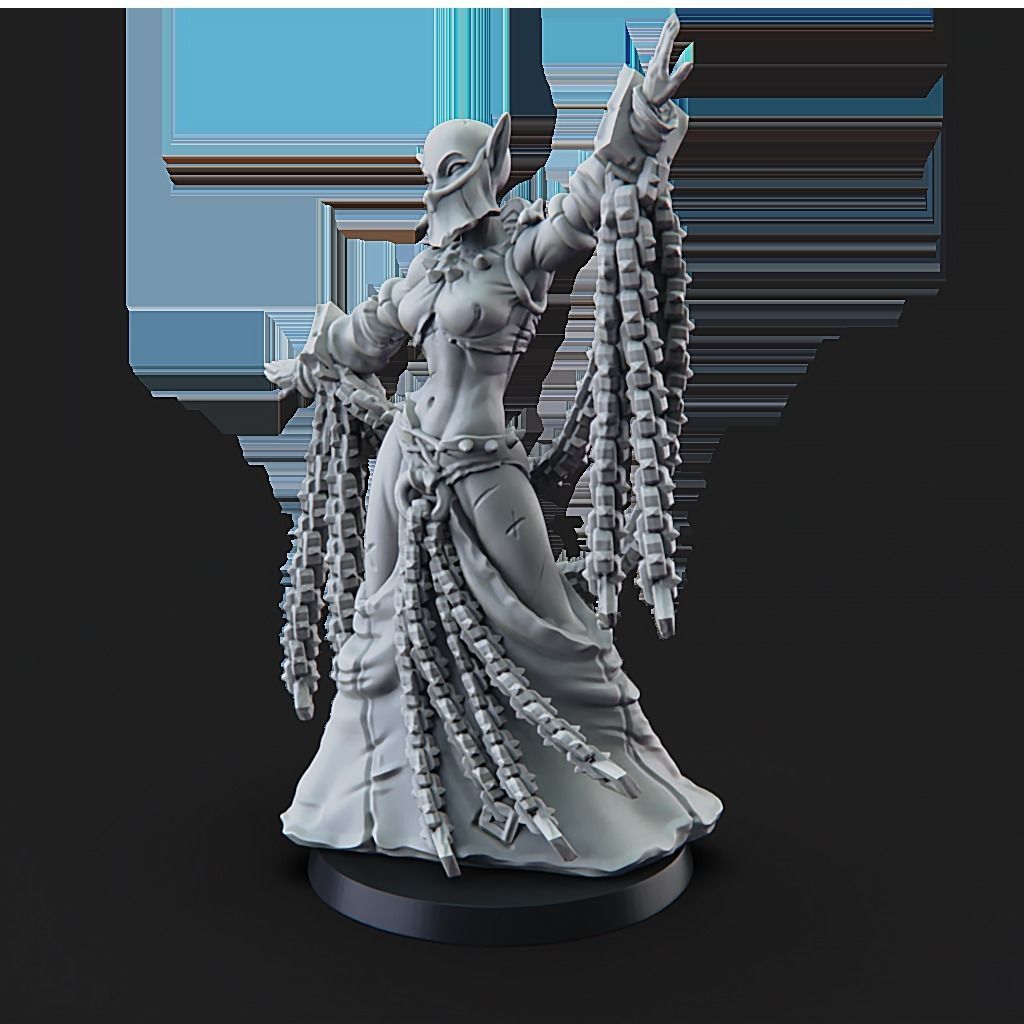 Shadow Dancer - 3D Printable TTRPG - PRESUPPORTED - 32mm Scale 3D model ...