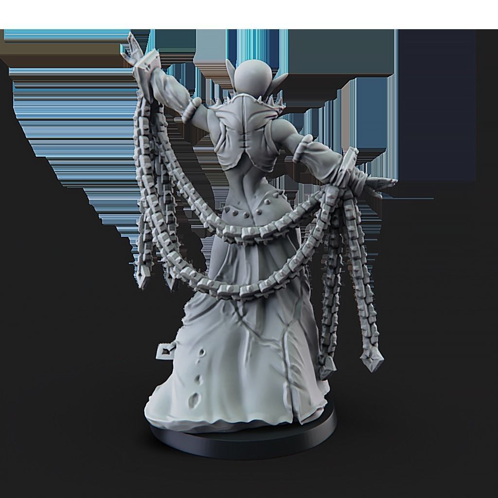 Shadow Dancer - 3D Printable TTRPG - PRESUPPORTED - 32mm Scale 3D model ...