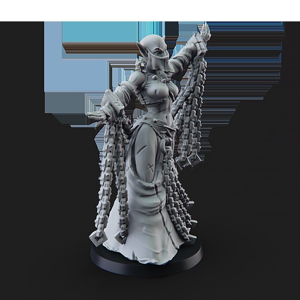 Shadow Dancer - 3D Printable TTRPG - PRESUPPORTED - 32mm Scale 3D model ...