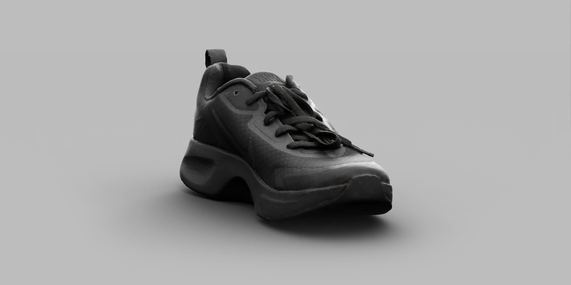 3D model Hyper Realistic Nike Wearallday Sports Shoe High and Low Poly ...
