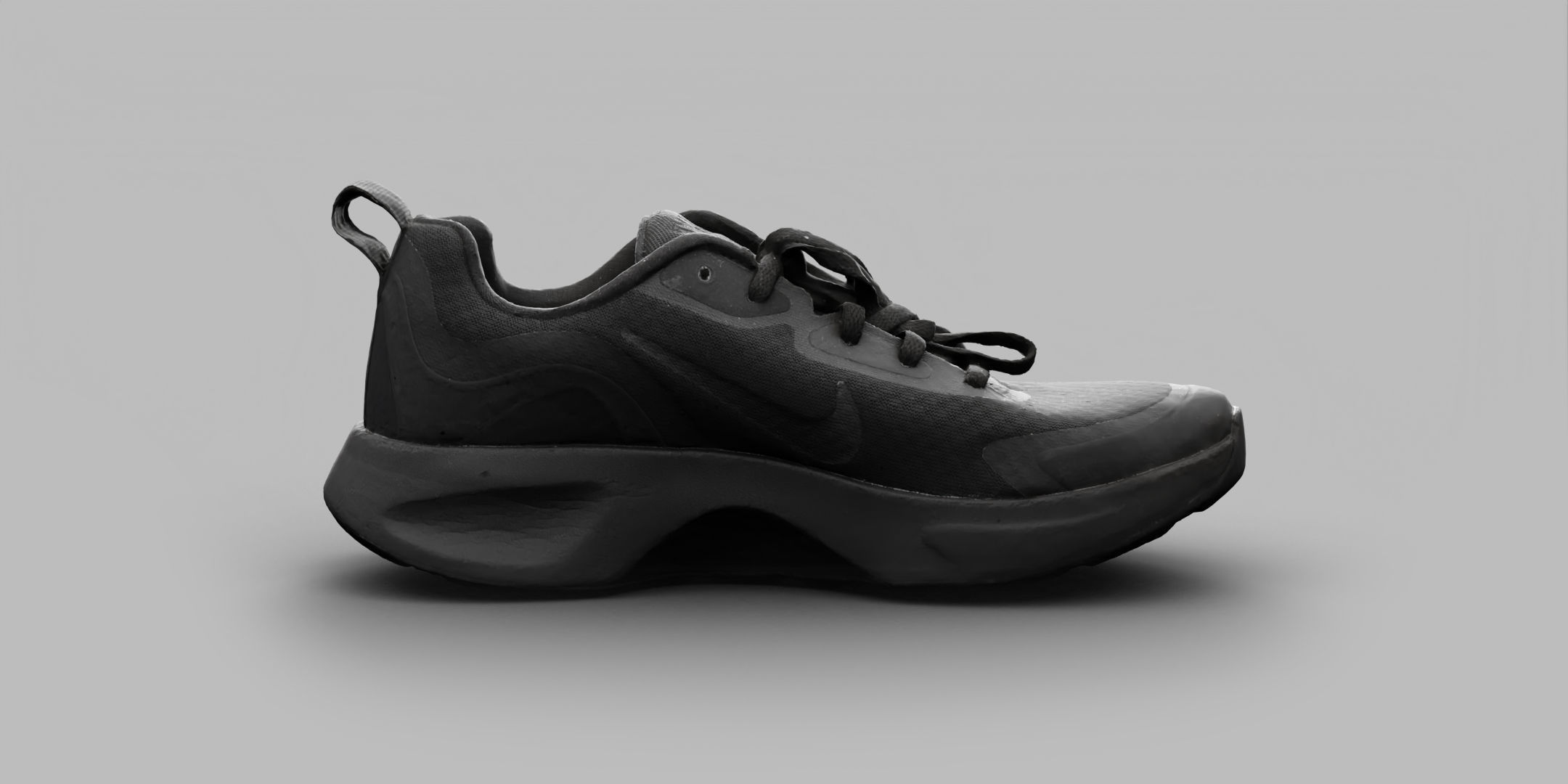 3D model Hyper Realistic Nike Wearallday Sports Shoe High and Low Poly ...