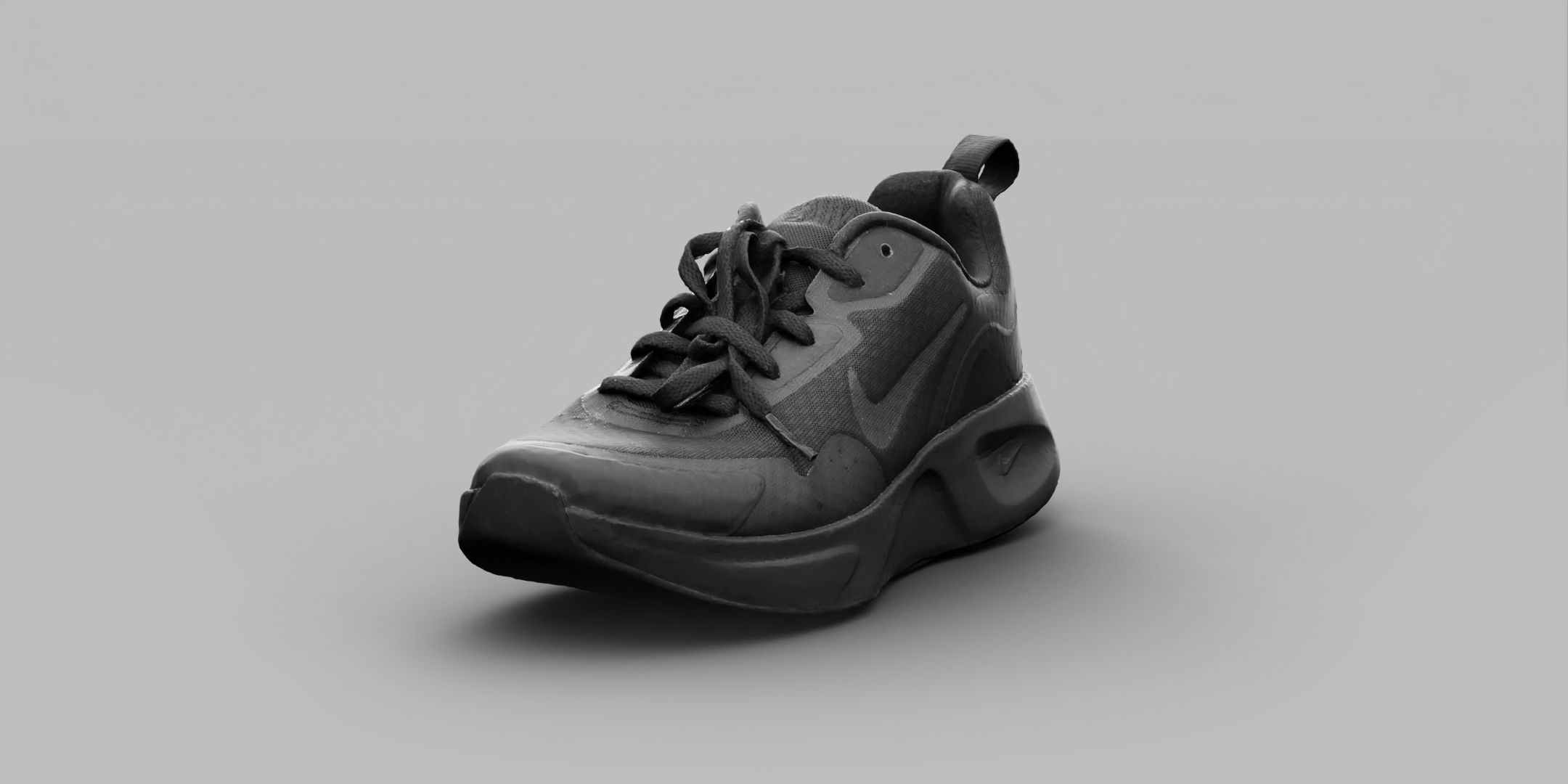 3D model Hyper Realistic Nike Wearallday Sports Shoe High and Low Poly ...