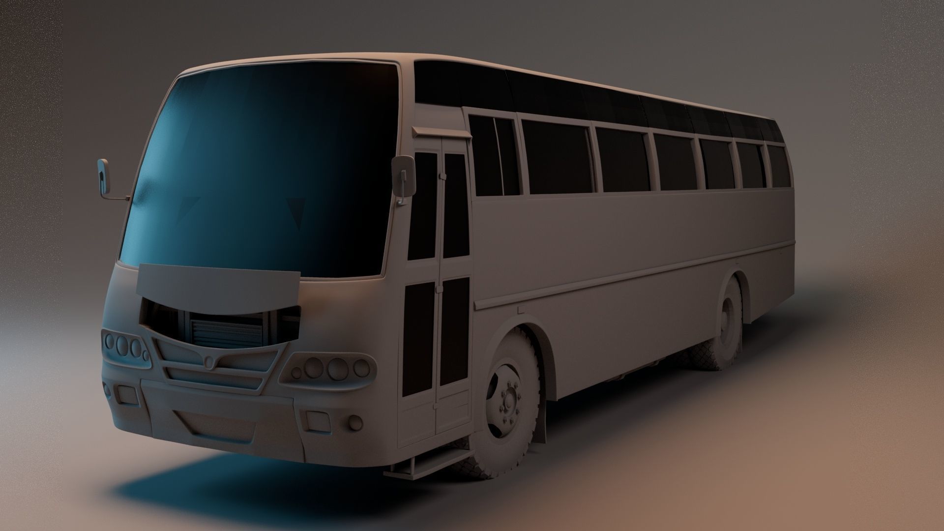 Bus 3D model P8000 BMR Classic 3D model | CGTrader