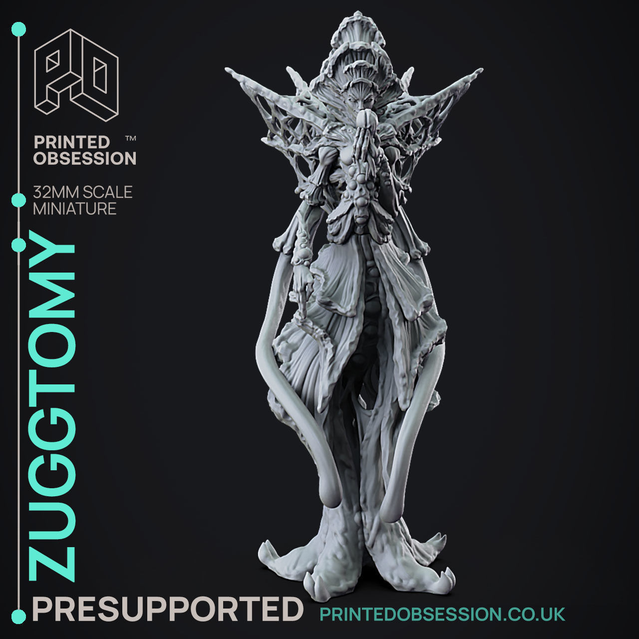 Zuggtomy - 3D Printable TTRPG - PRESUPPORTED - 32mm Scale 3D model 3D ...