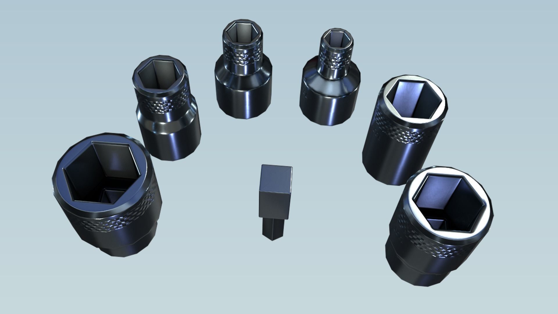 3D model Garage Props VR / AR / low-poly | CGTrader