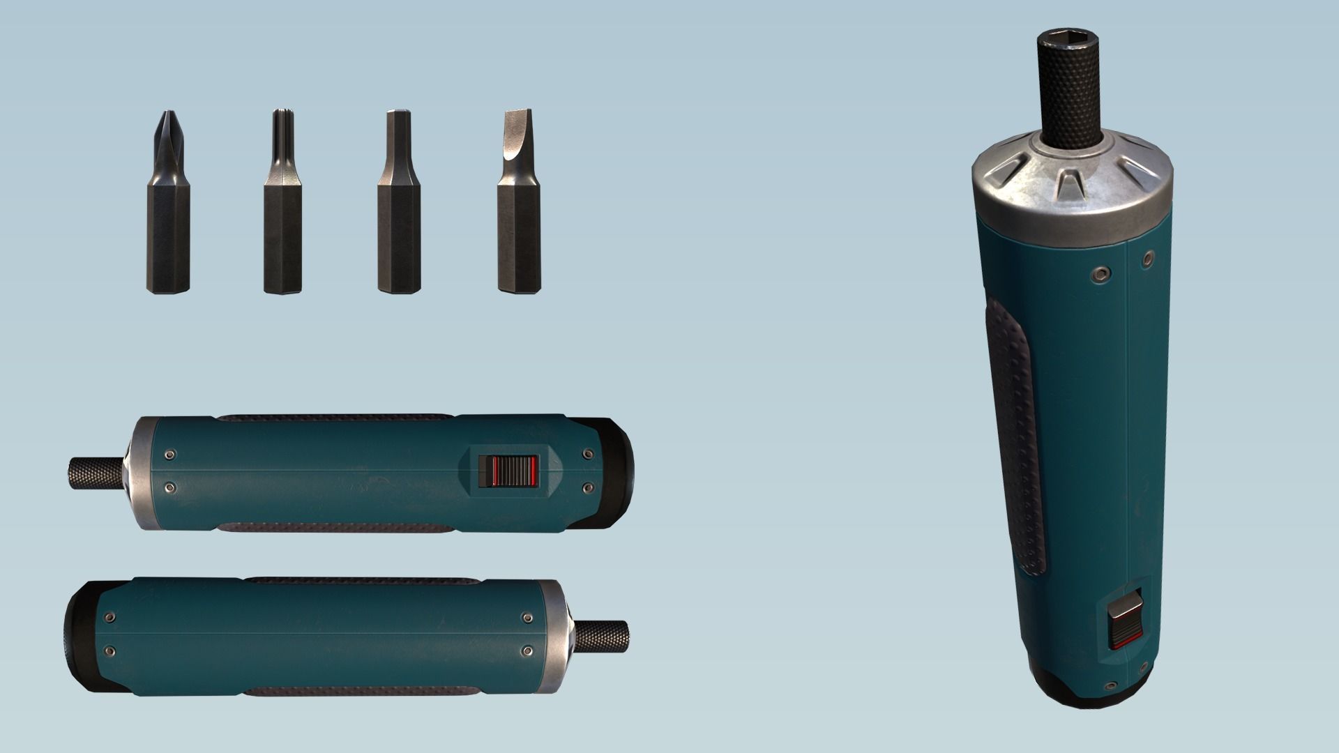 3D model Garage Props VR / AR / low-poly | CGTrader