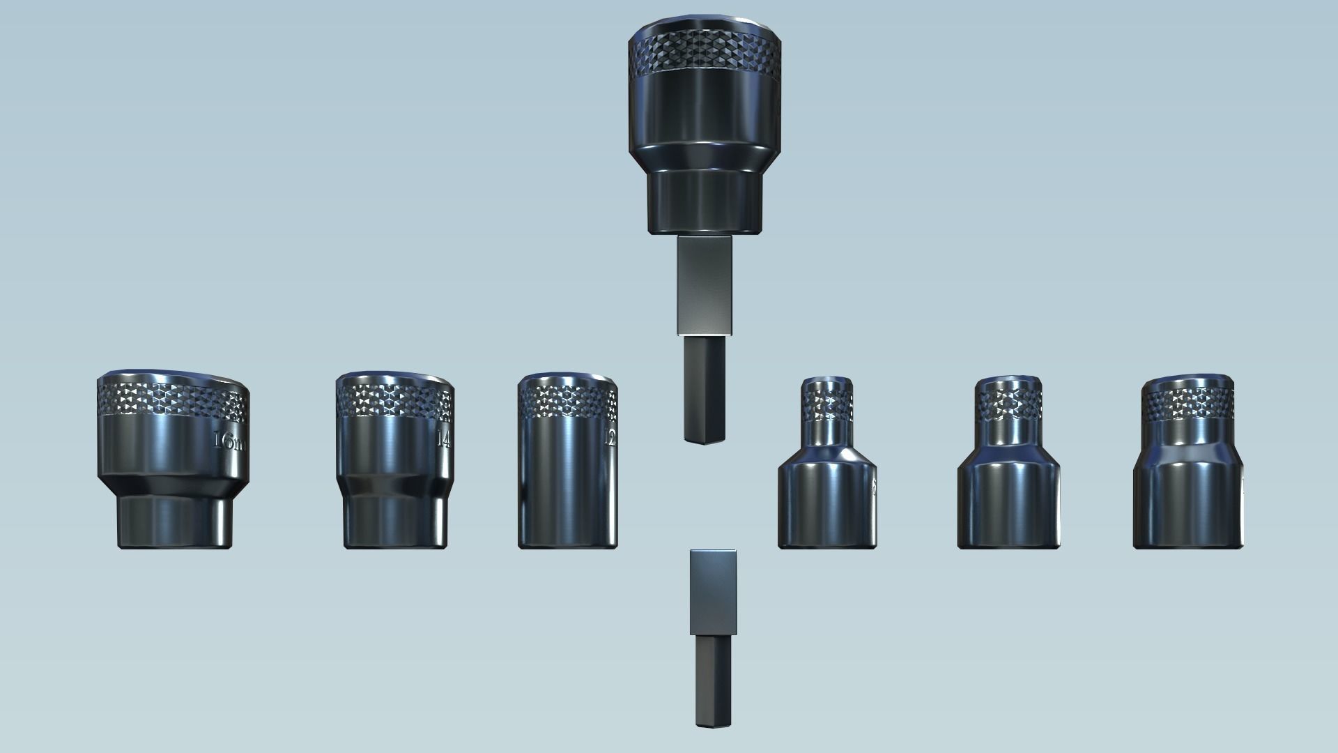 3D model Garage Props VR / AR / low-poly | CGTrader