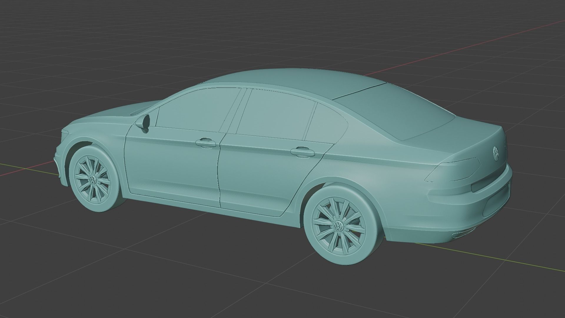 3D printable free passat model 3D model 3D printable | CGTrader