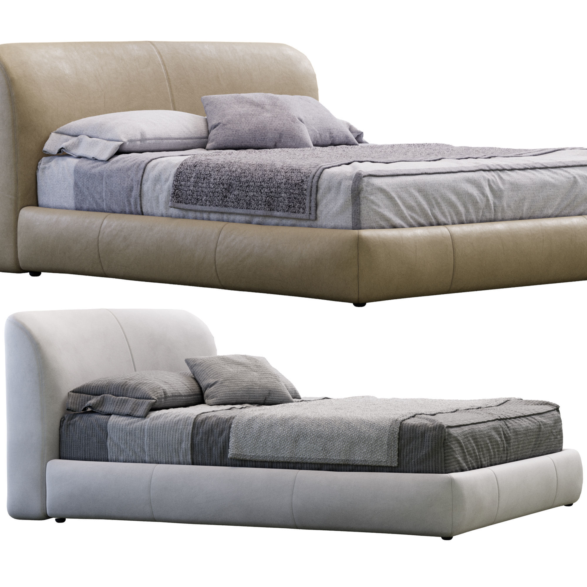 Bed Loren By Frag 3D model | CGTrader