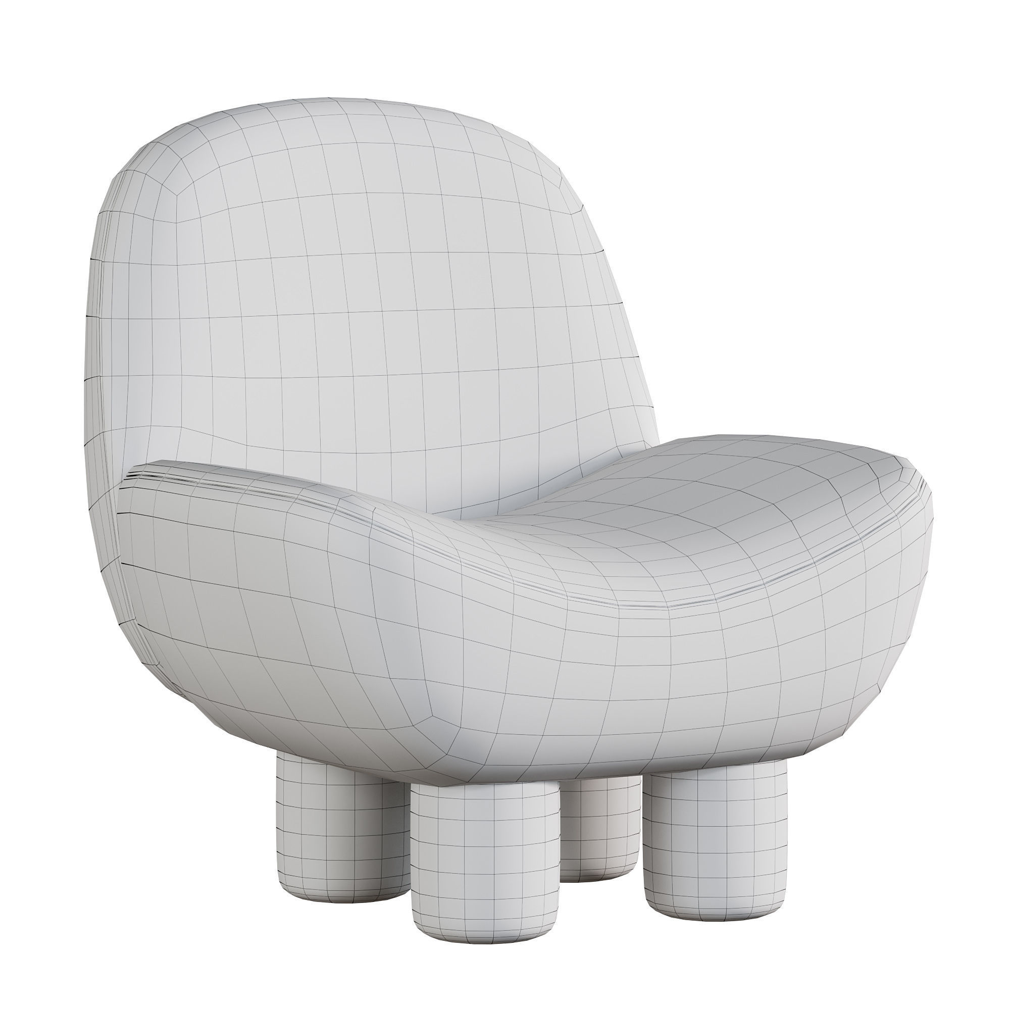Hygge Lounge Chair By Collector 3D model | CGTrader