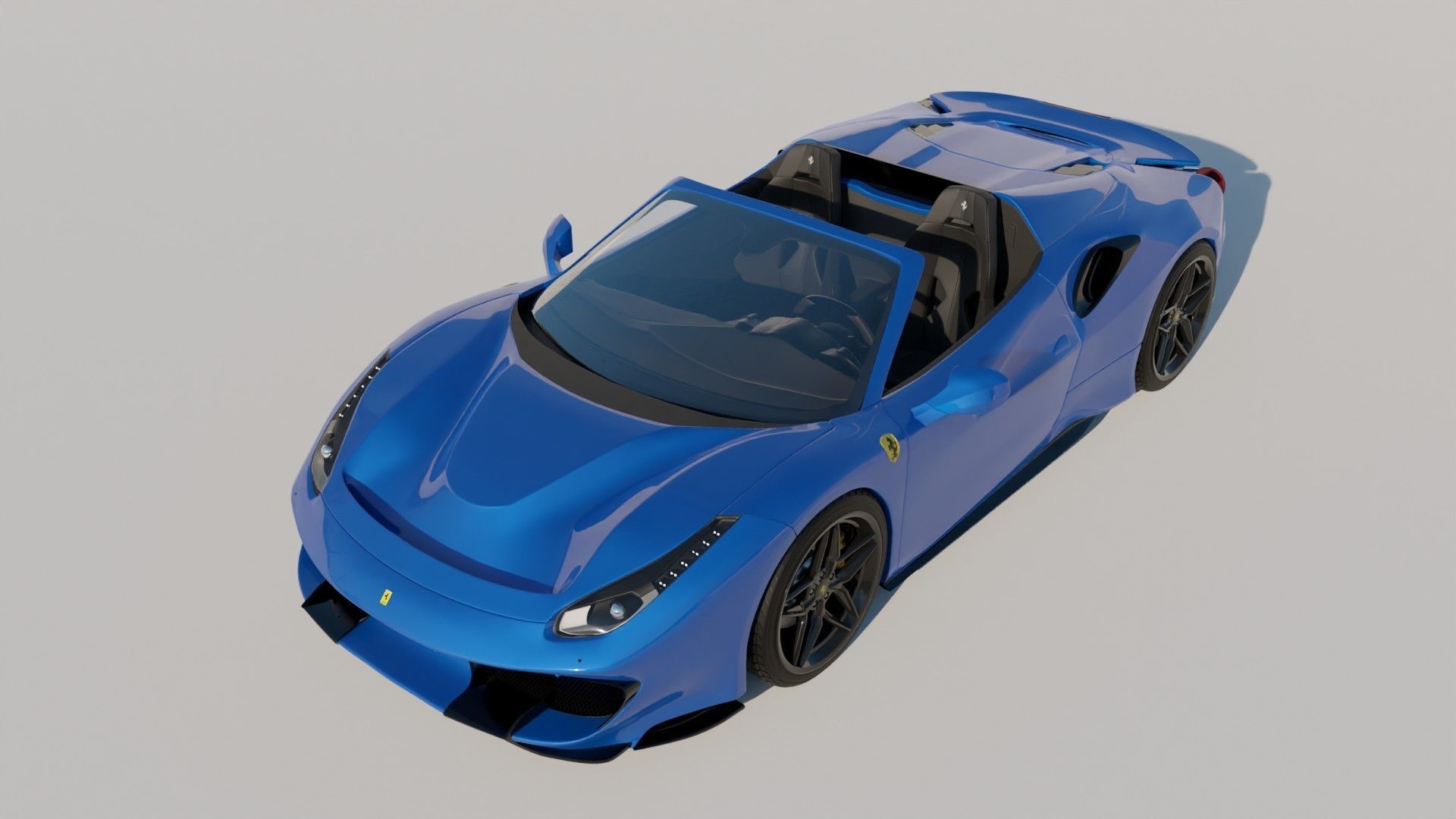 Ferrari 488 Pista Spider 3D model | CGTrader