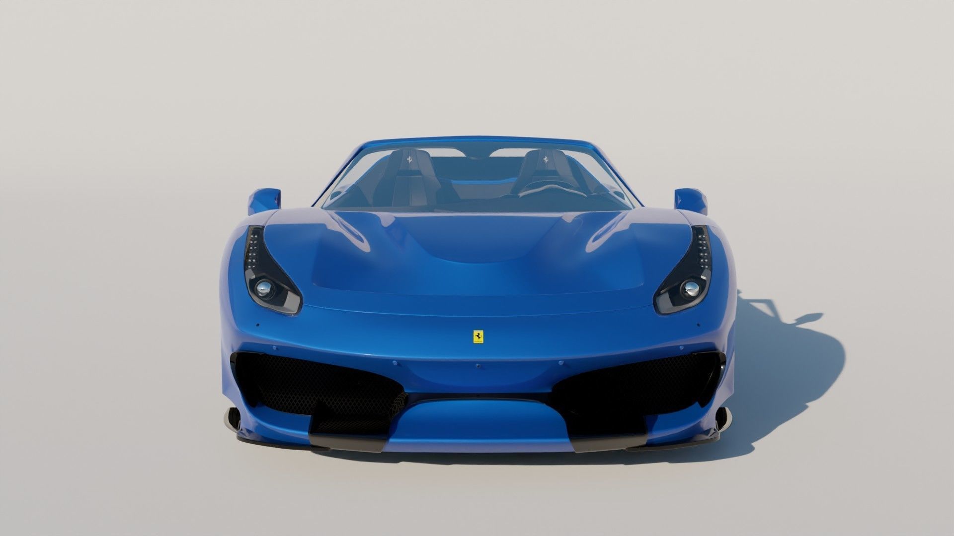 Ferrari 488 Pista Spider 3D model | CGTrader
