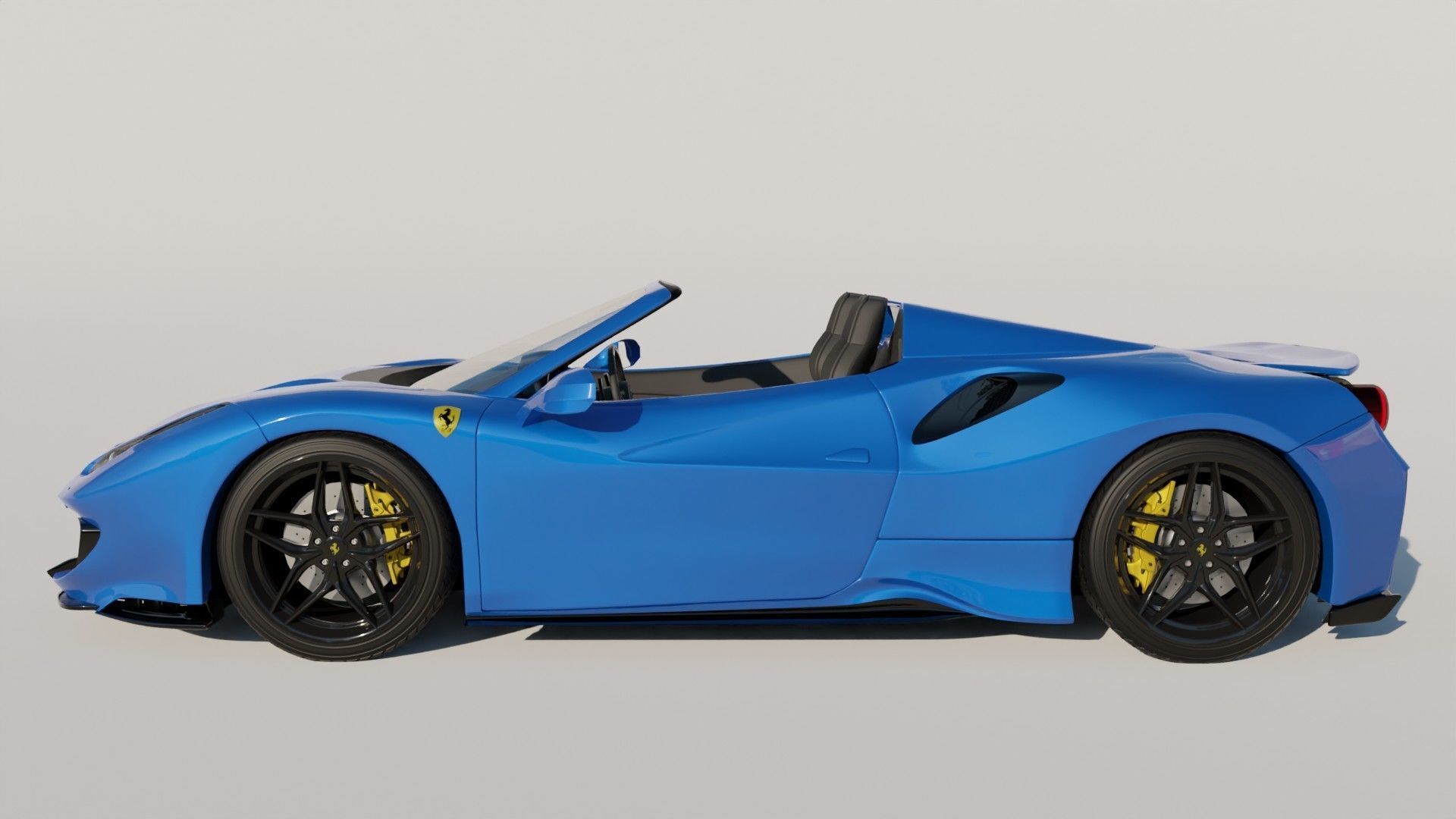 Ferrari 488 Pista Spider 3D model | CGTrader