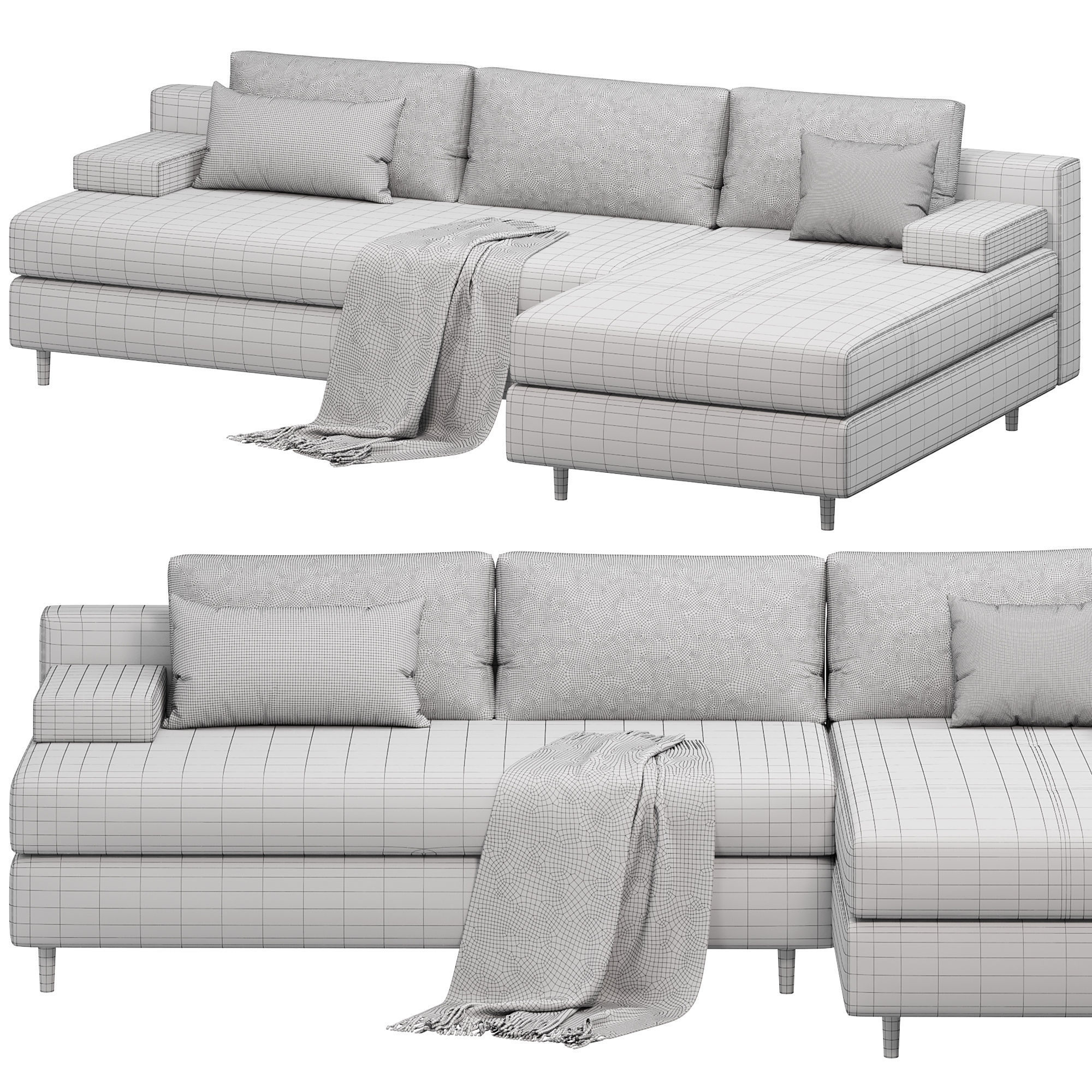 Kema Corner Sofa by lazzoni 3D model | CGTrader