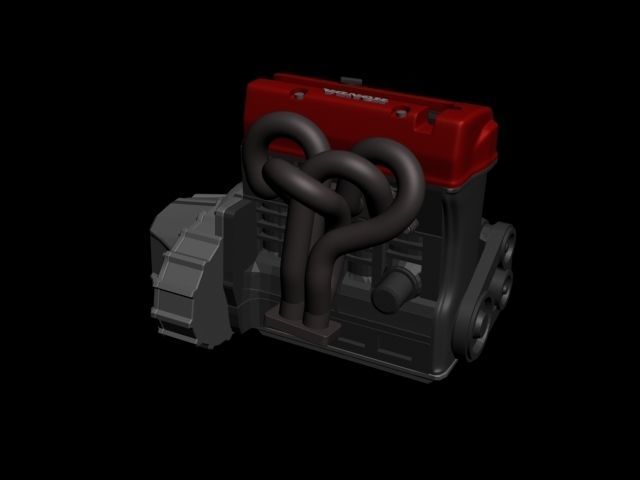 K20 ITB 3D PRINTING 1-64 CUSTOM 3D model 3D printable | CGTrader