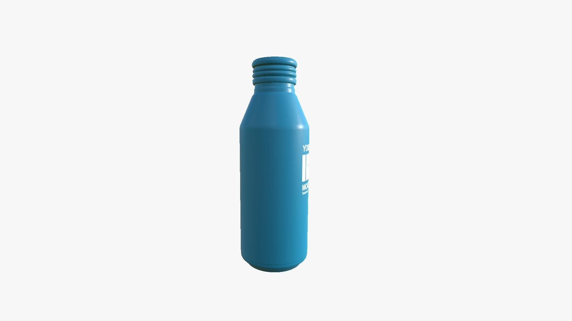 3D model Sports Bottle A01 - Blank Mock Up Basic Template VR / AR / low-poly | CGTrader