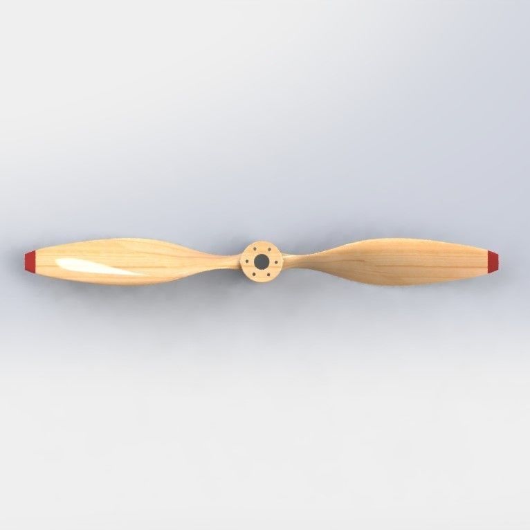 High-Performance 3D Propeller Design Detailed SolidWorks Model 3D model ...