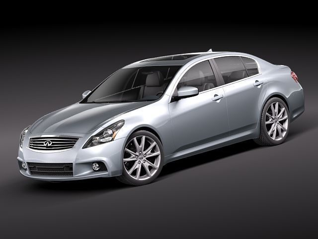 Infiniti G37 Sedan 2010 3D model | CGTrader