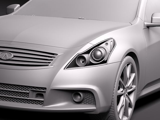 Infiniti G37 Sedan 2010 3D model | CGTrader