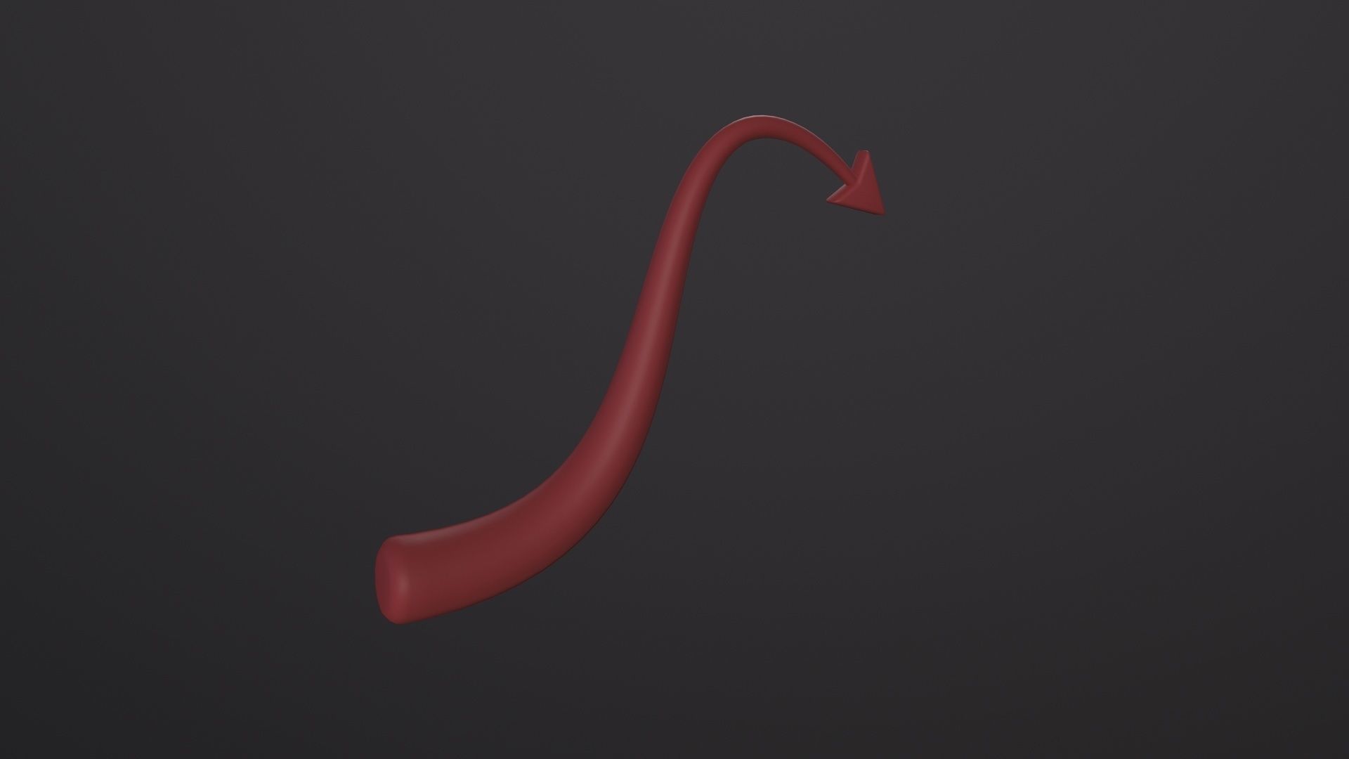 3D model Devil Tail 3D Model VR / AR / low-poly | CGTrader