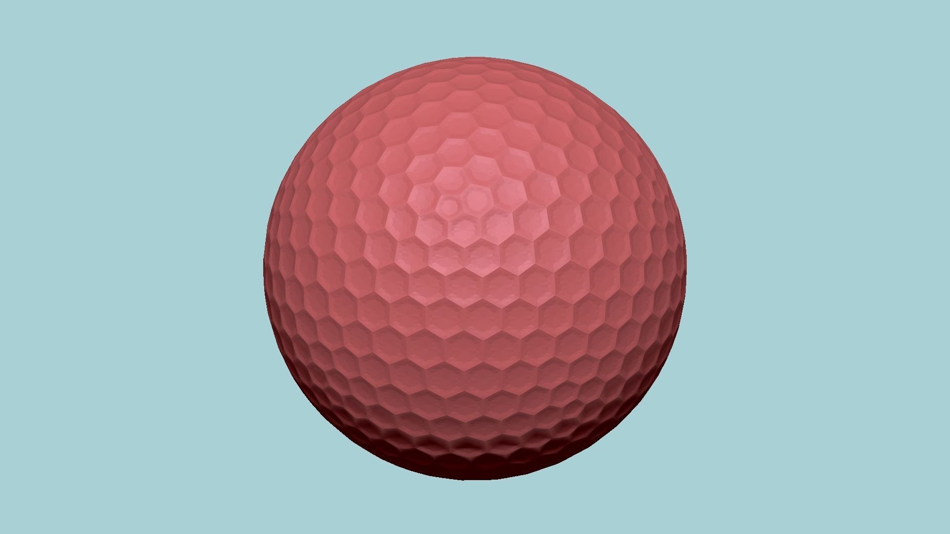 Golf Ball - Blank Mock Up Basic Template 3D model | CGTrader